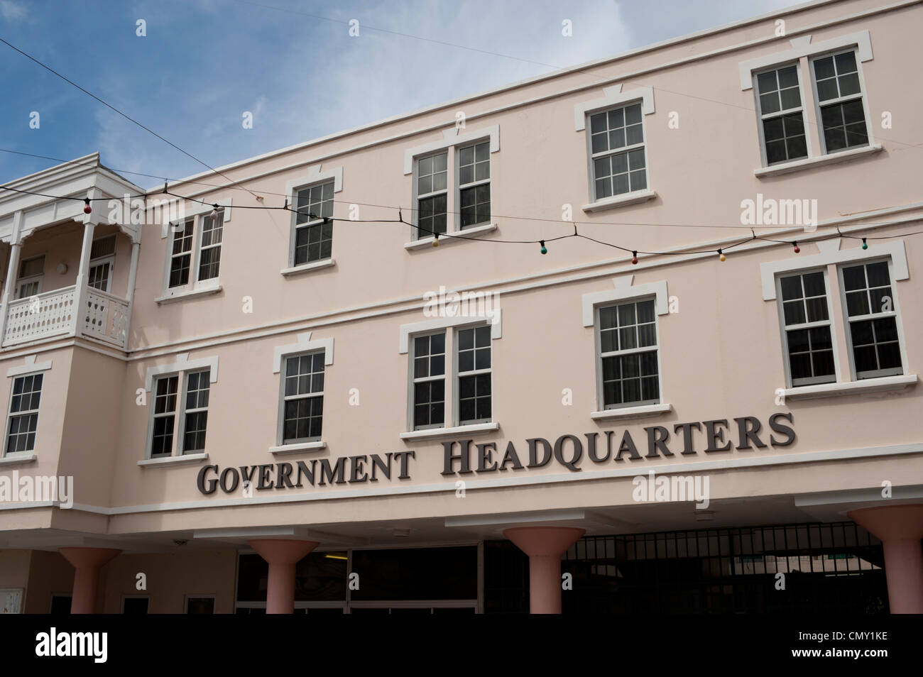 Government Headquarters, Basseterre, St. Kitts Stock Photo - Alamy