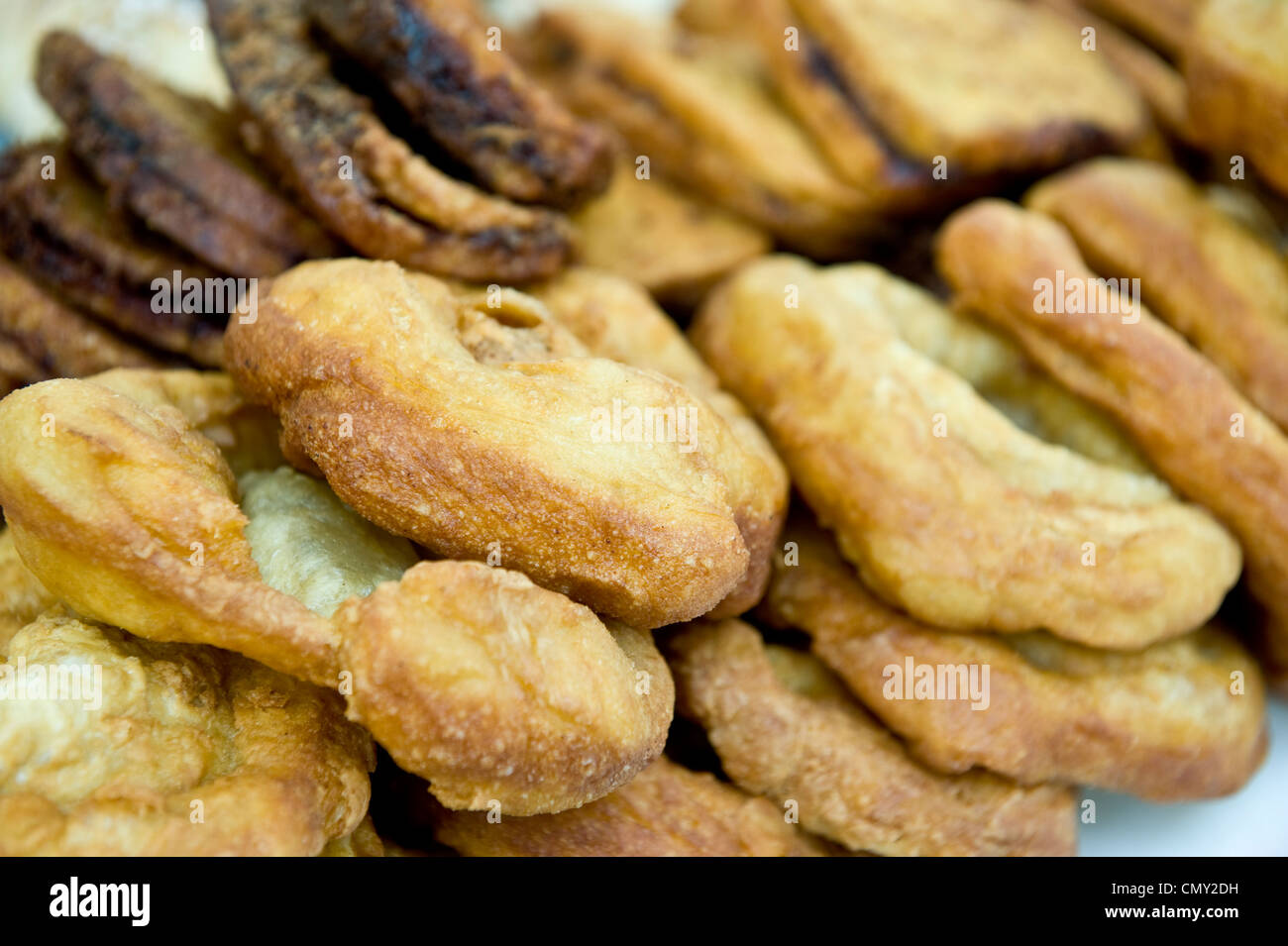 an extreme close up of fried food Stock Photo - Alamy