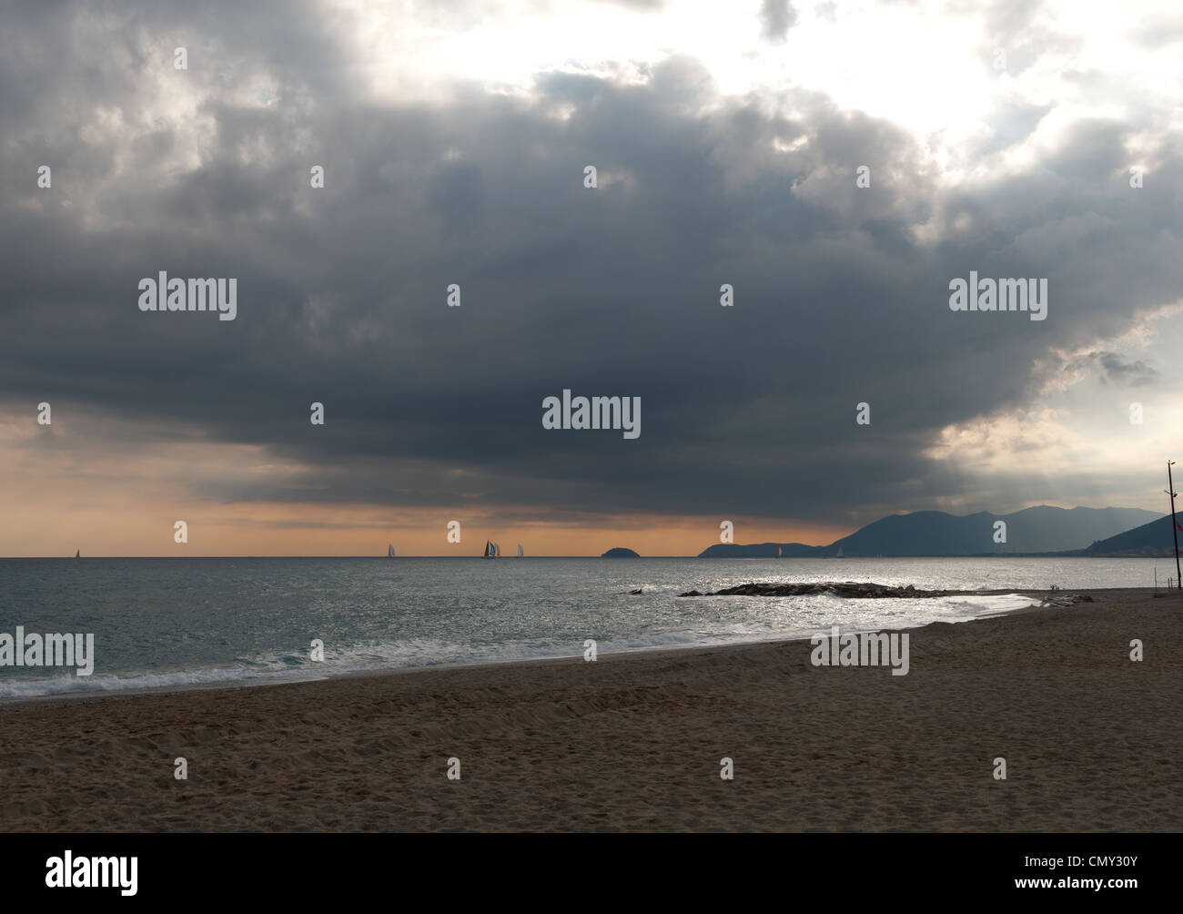 Loano beach hi-res stock photography and images - Alamy