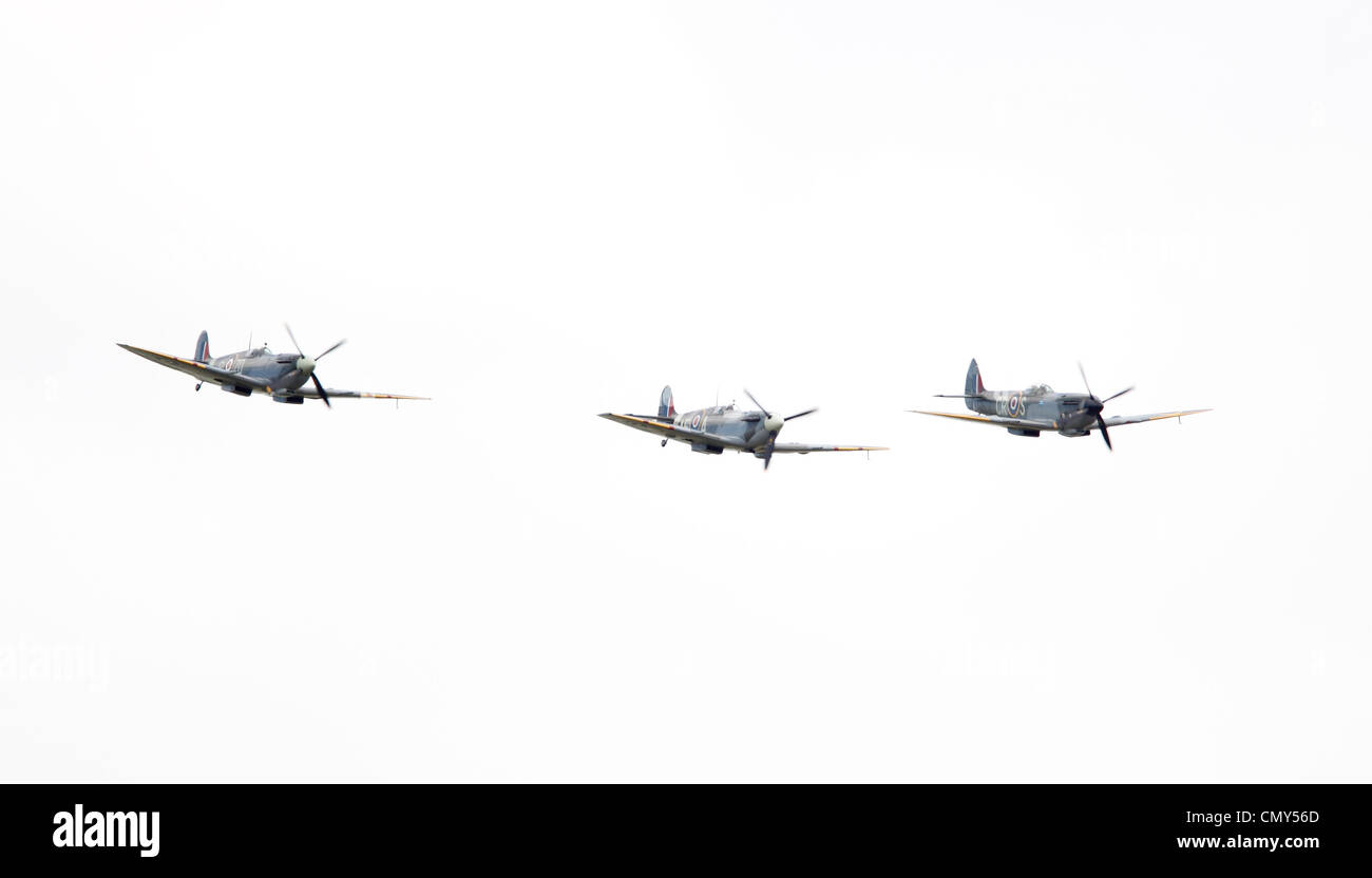Supermarine Spitfires. Middle; The Fighter collections Mk LF Vb EP120/G ...