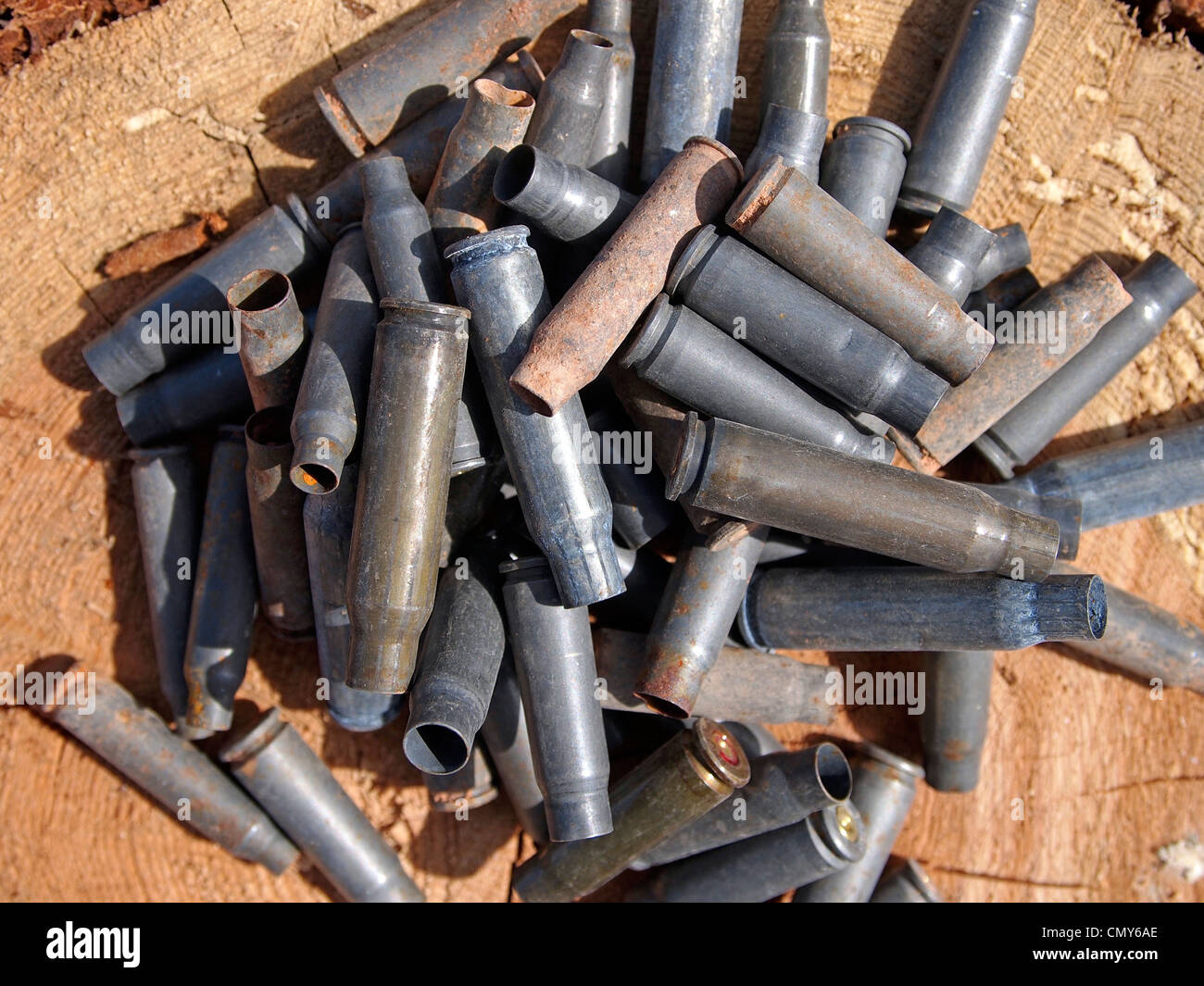 Rifle casings hi-res stock photography and images - Alamy