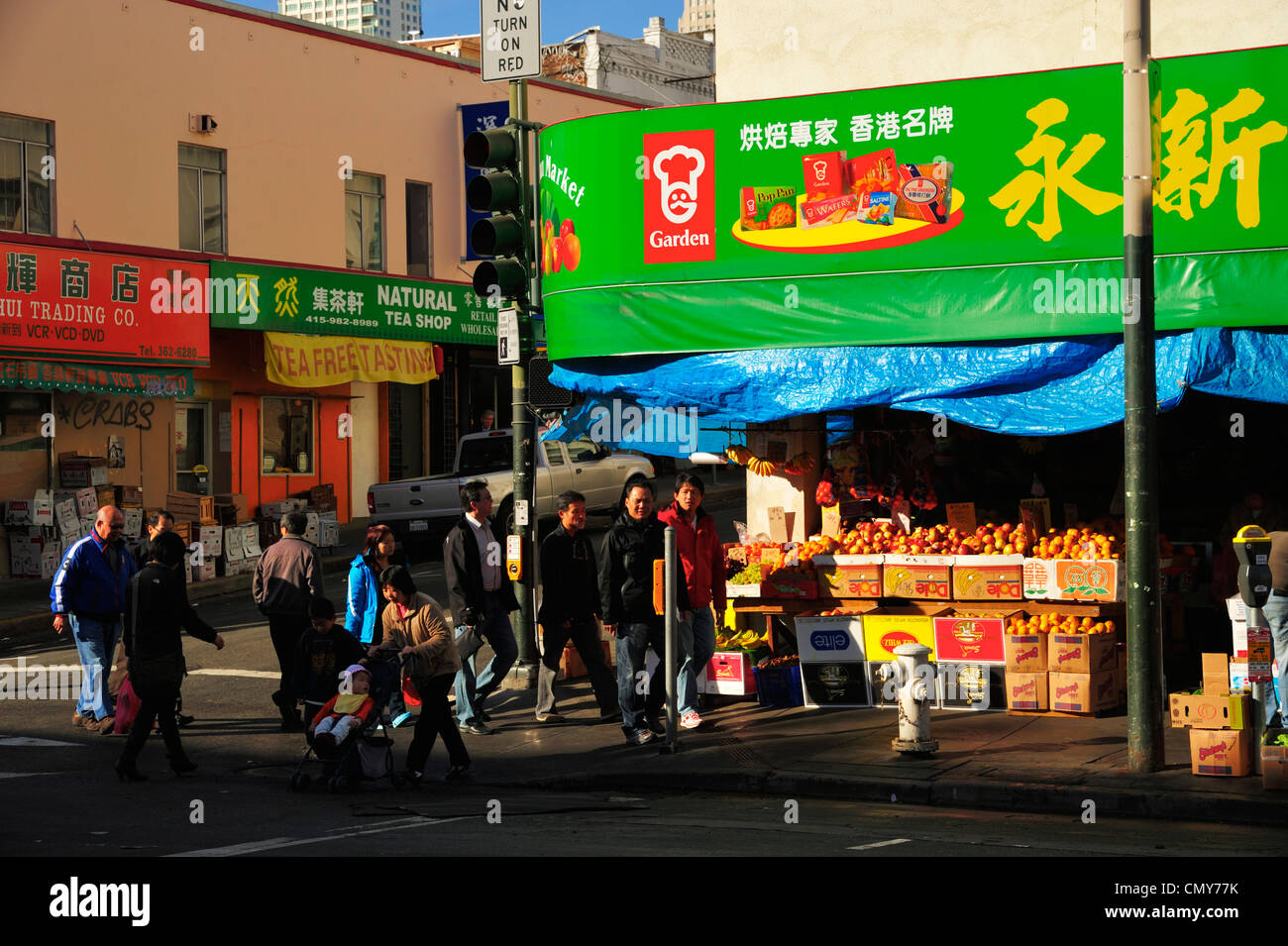 Chinatown of San Francisco, CA Stock Photo - Alamy