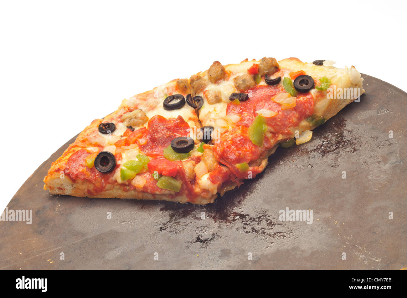 Sliced Green Olives Pizza