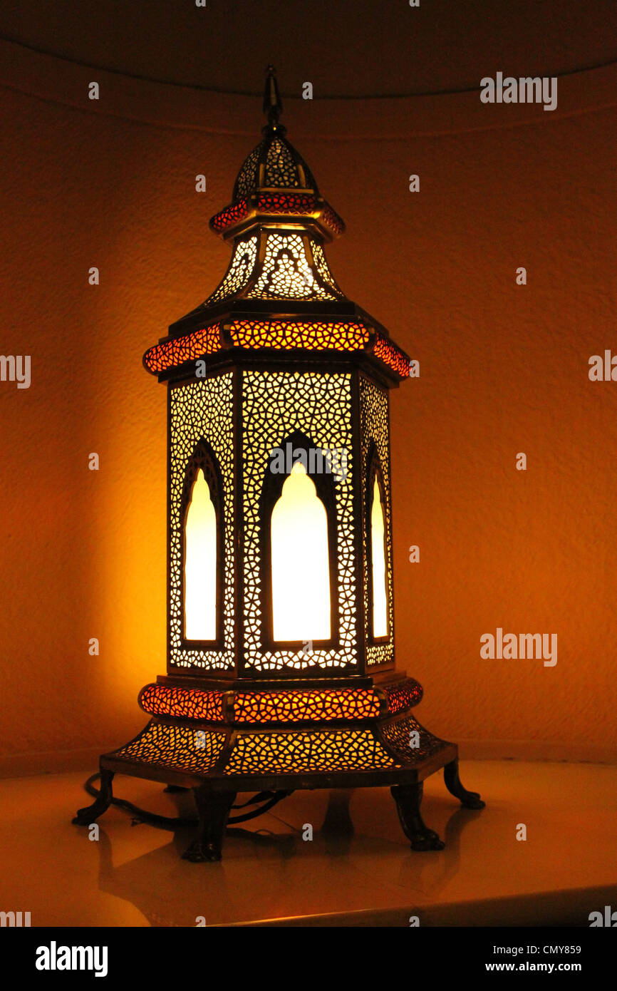 Lantern, Dubai, United Arab Emirates Stock Photo - Alamy