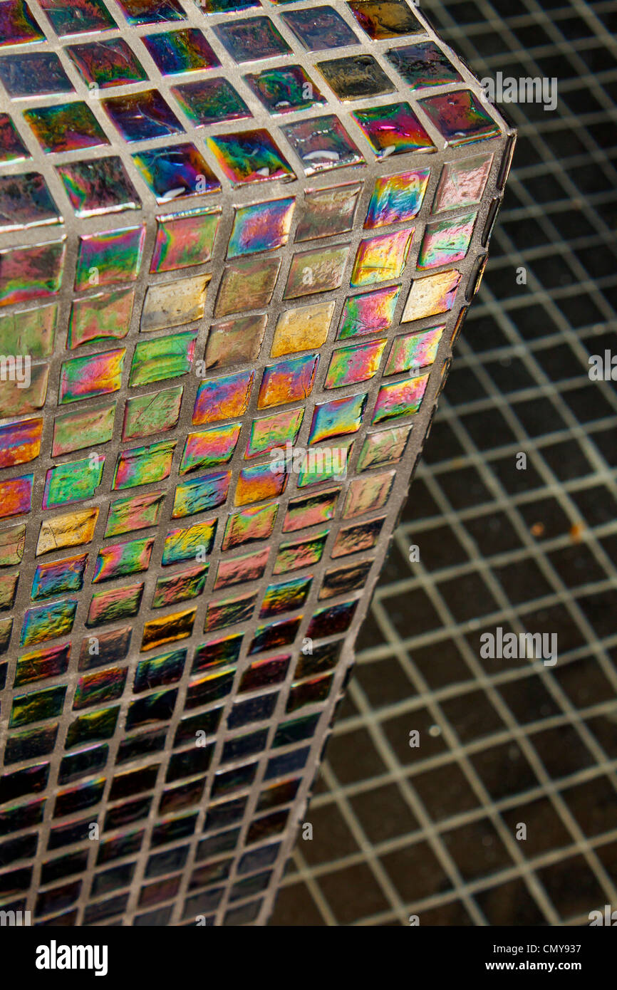 Multicolor glass tile Stock Photo - Alamy