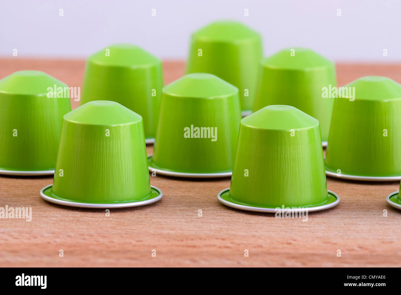 background photo of some coffee capsules Stock Photo - Alamy
