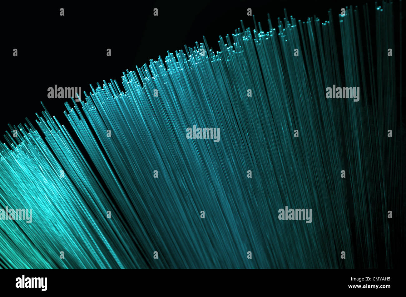 Fiber optic strands Stock Photo - Alamy