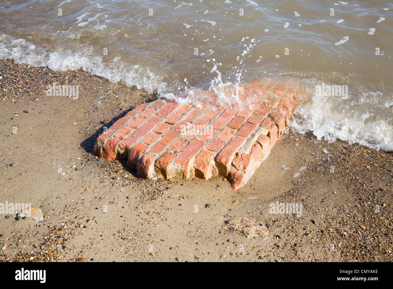 Brick erosion hi-res stock photography and images - Alamy