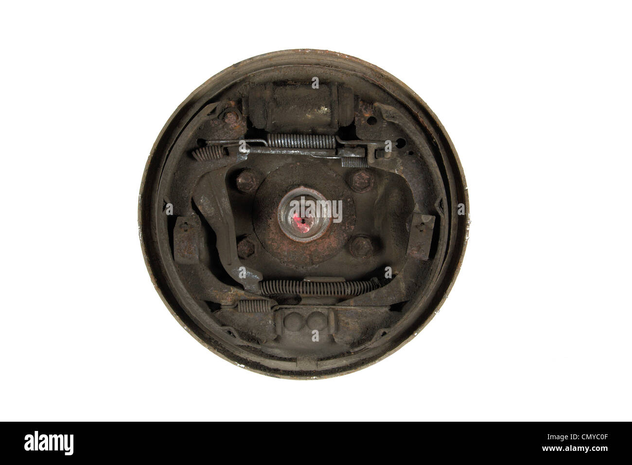 Old brake pads cylinder brake hi-res stock photography and images - Alamy