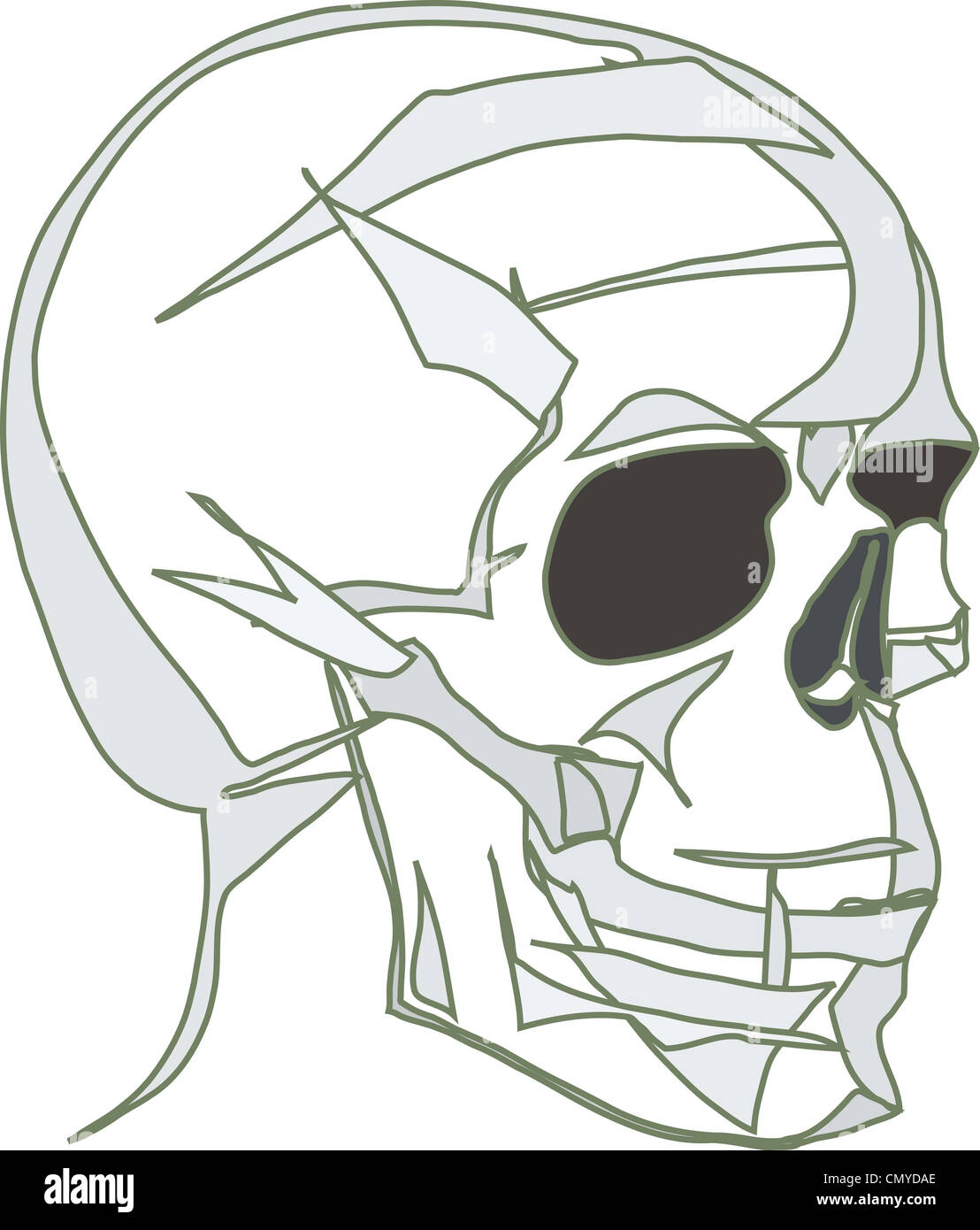 Empty Eye Socket Makeup