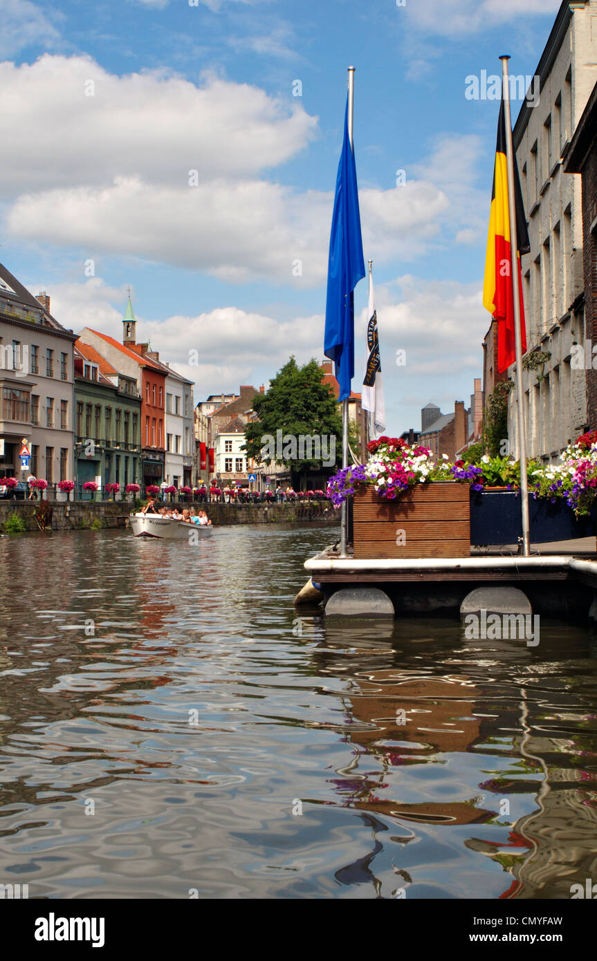 Flanders landscape belgium canal hi-res stock photography and images ...