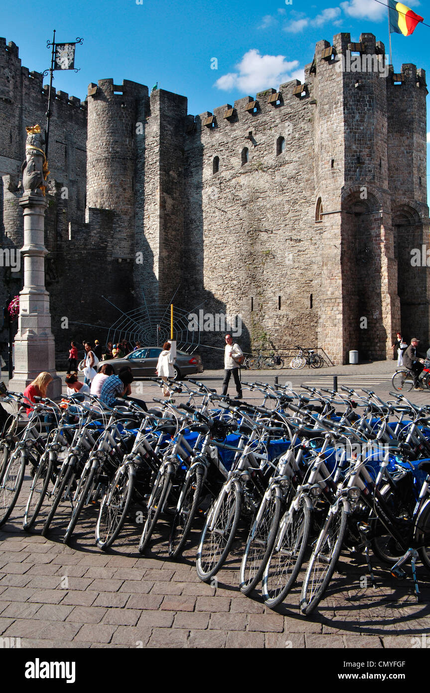 Ghent belgium bicycle hi-res stock photography and images - Alamy