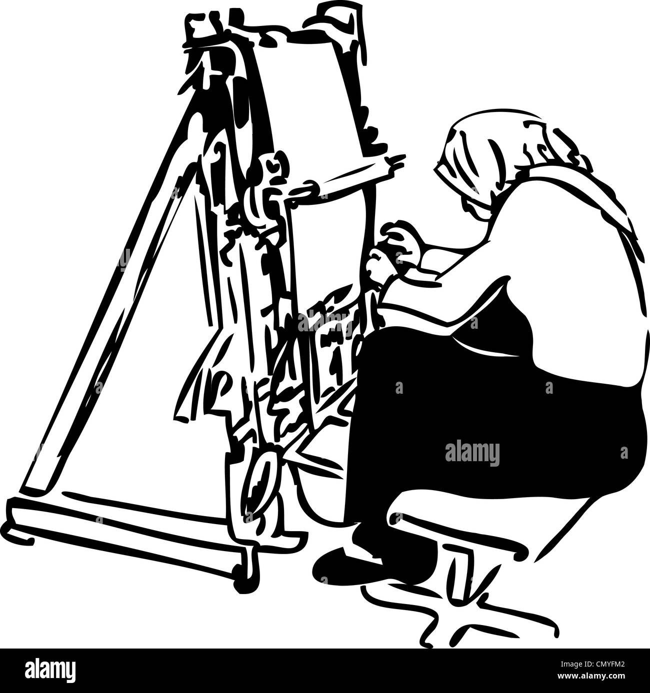 Weavers Black and White Stock Photos & Images - Alamy