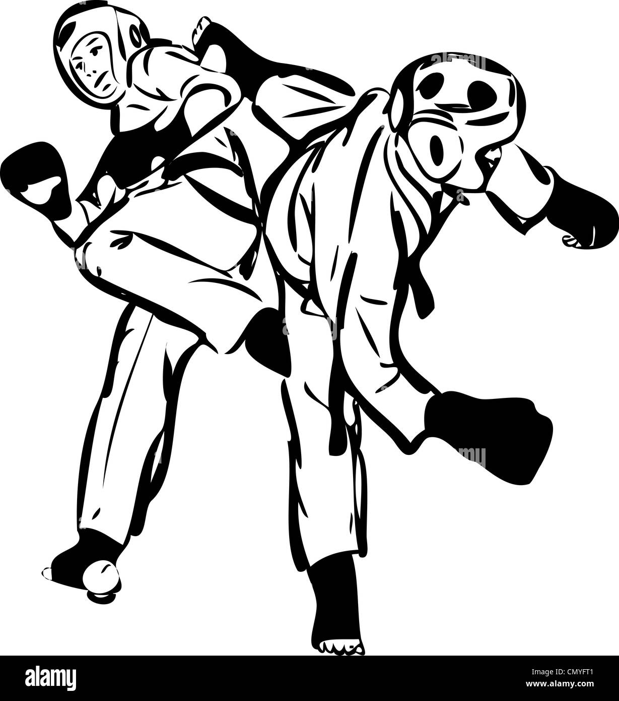 Combat sketch hi-res stock photography and images - Alamy