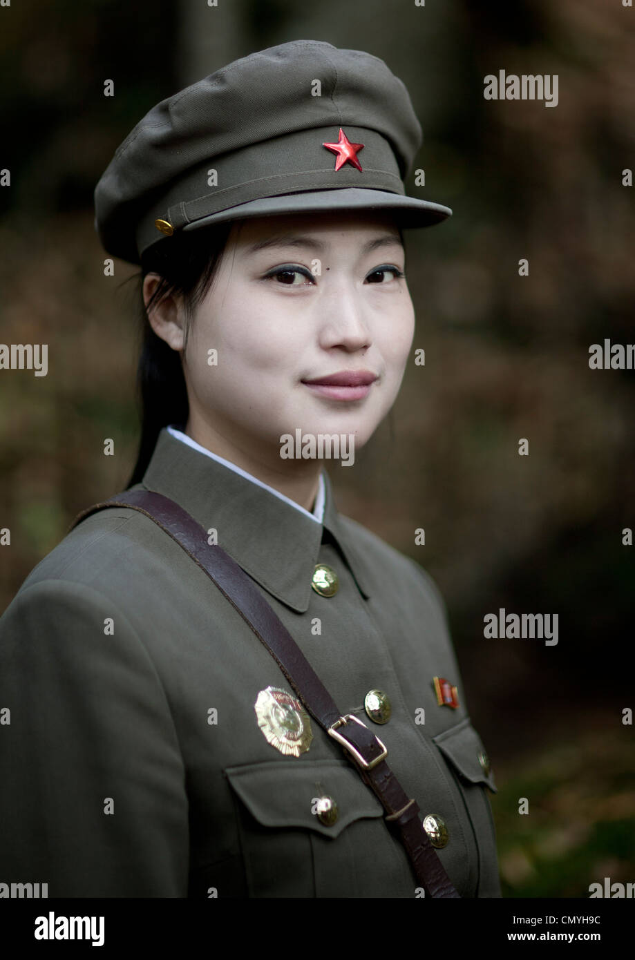 North Korea Women Uniform High Resolution Stock Photography and Images ...