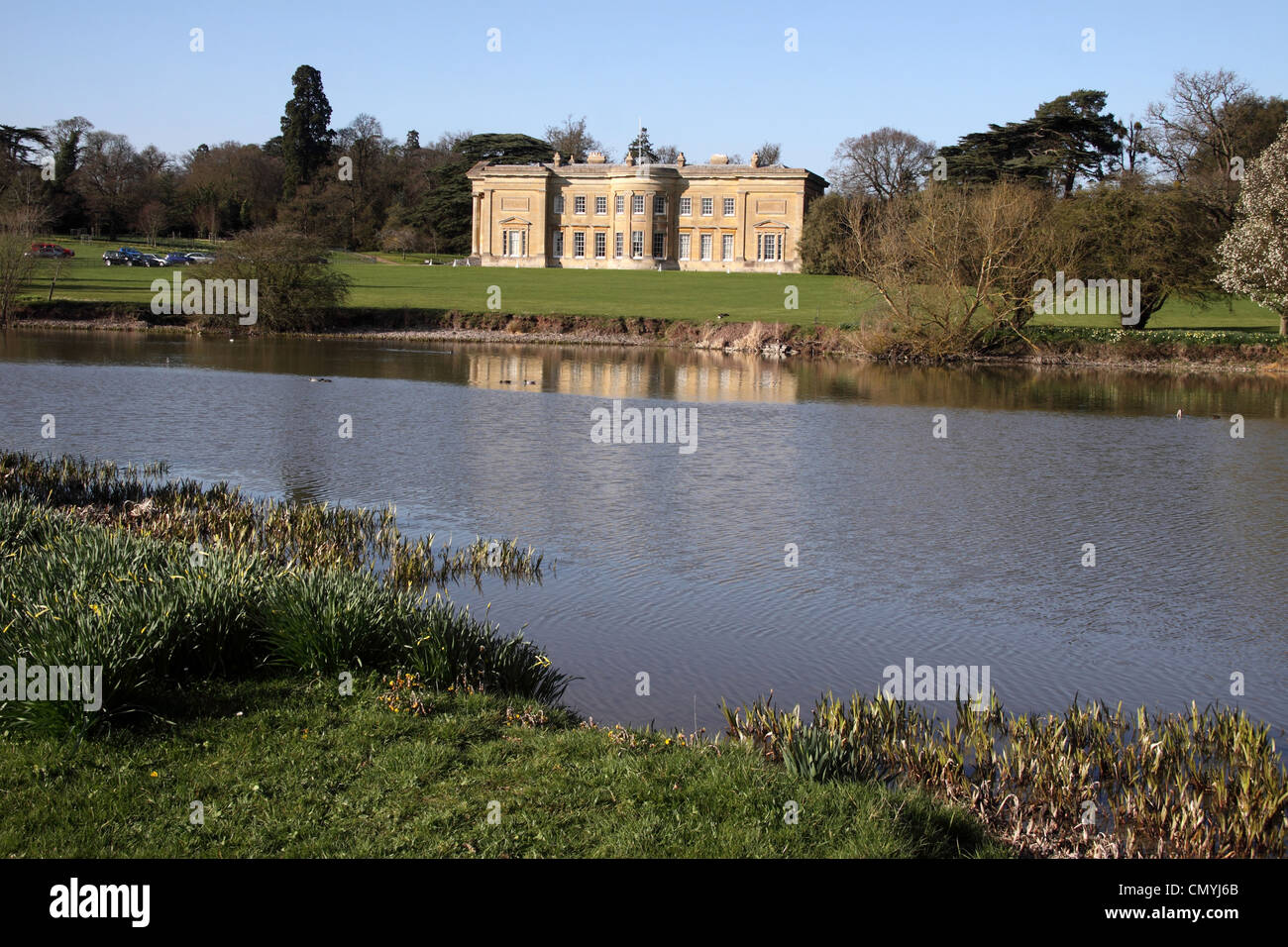 Spetchley House, a palladian style house built in 1811, at Spetchley ...