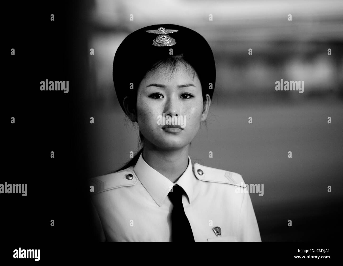 North korea women uniform hi-res stock photography and images - Alamy