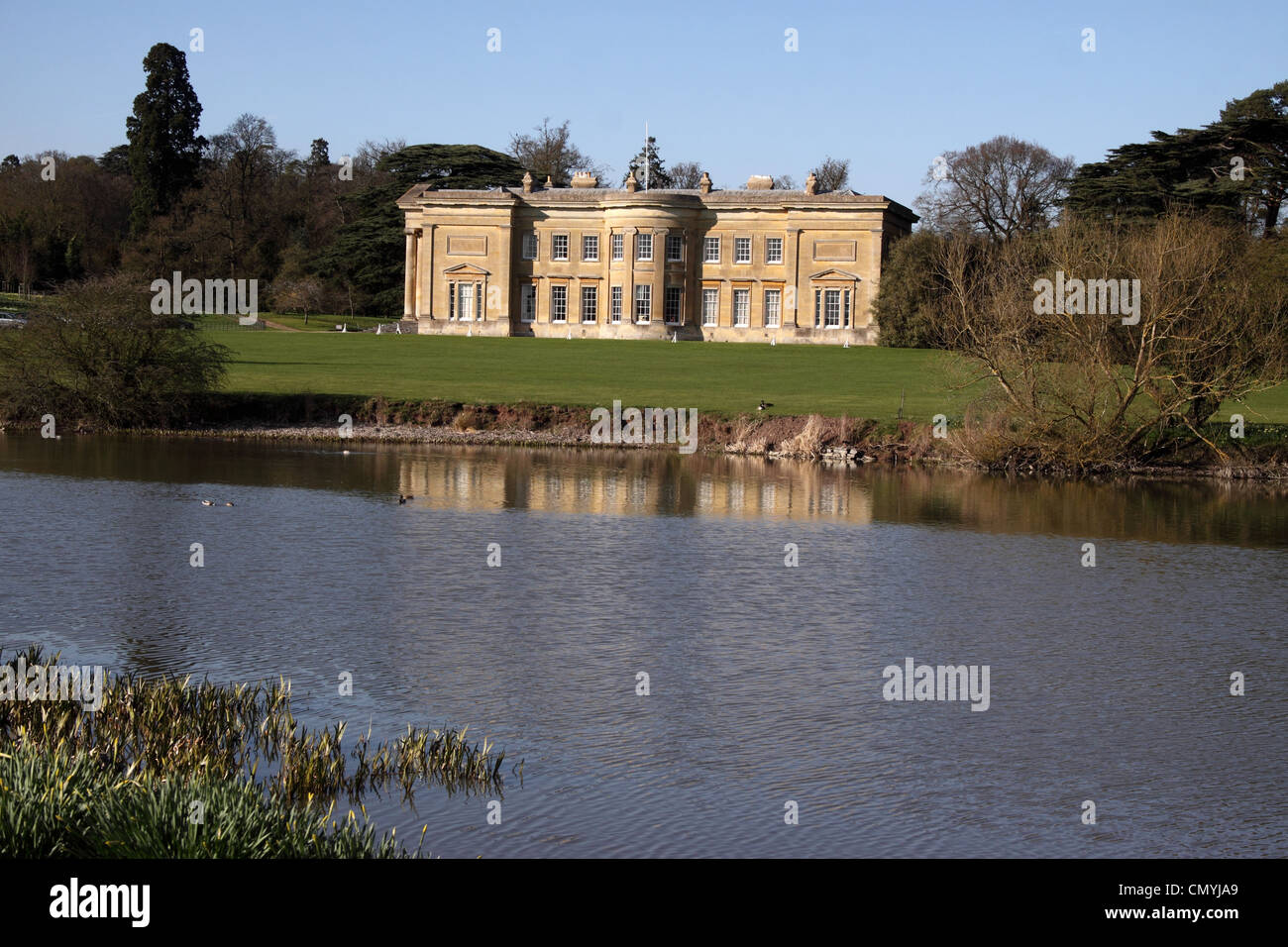 Spetchley House, a palladian style house built in 1811, at Spetchley ...