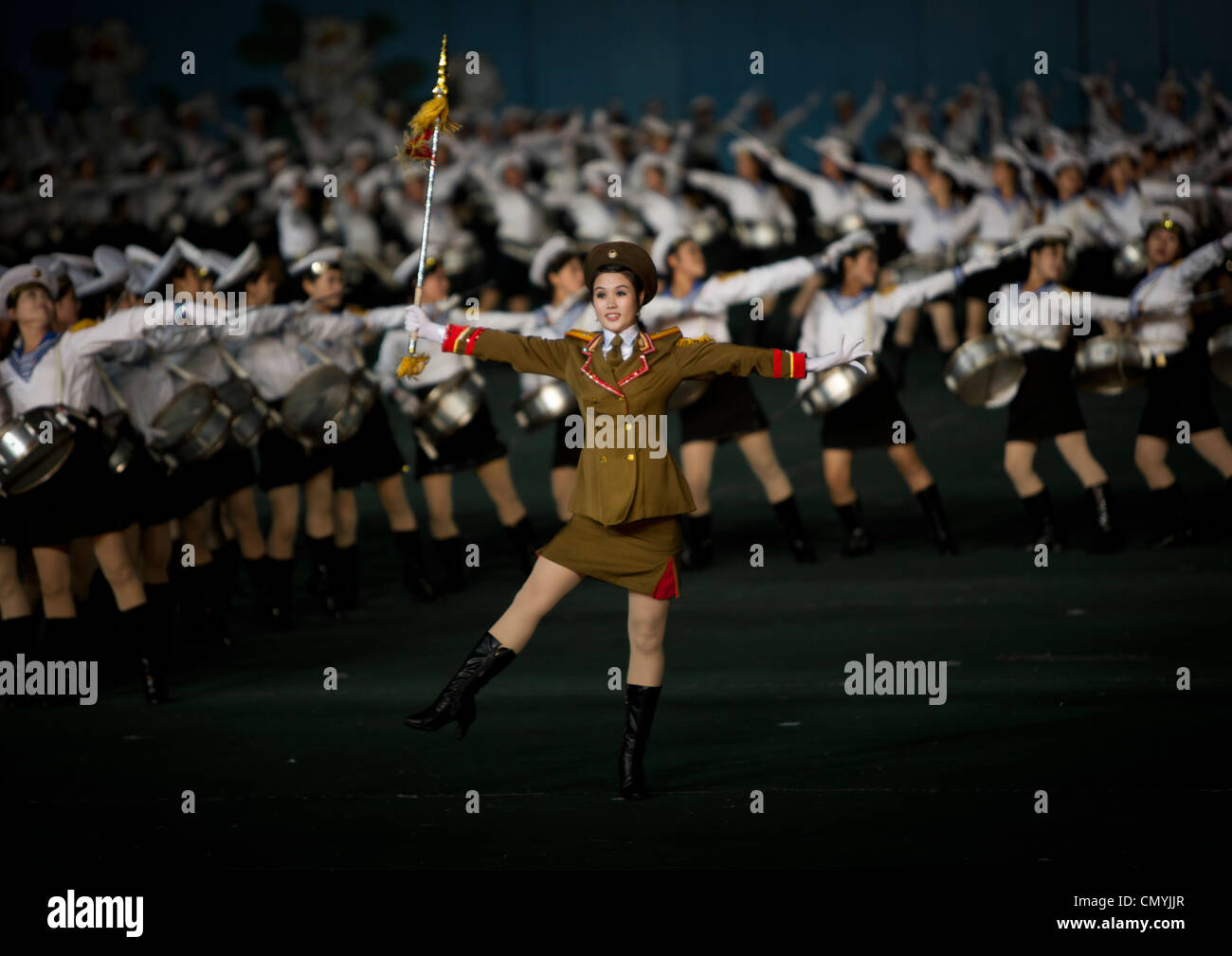 Arirang Mass Games Festival in Pyongyang May Day Stadium, North Korea ...