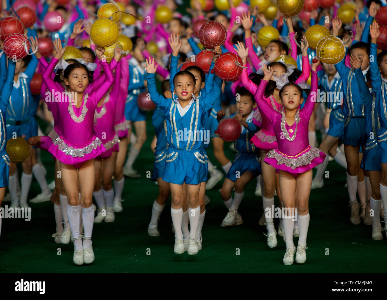 Arirang Mass Games Festival in Pyongyang May Day Stadium, North Korea ...