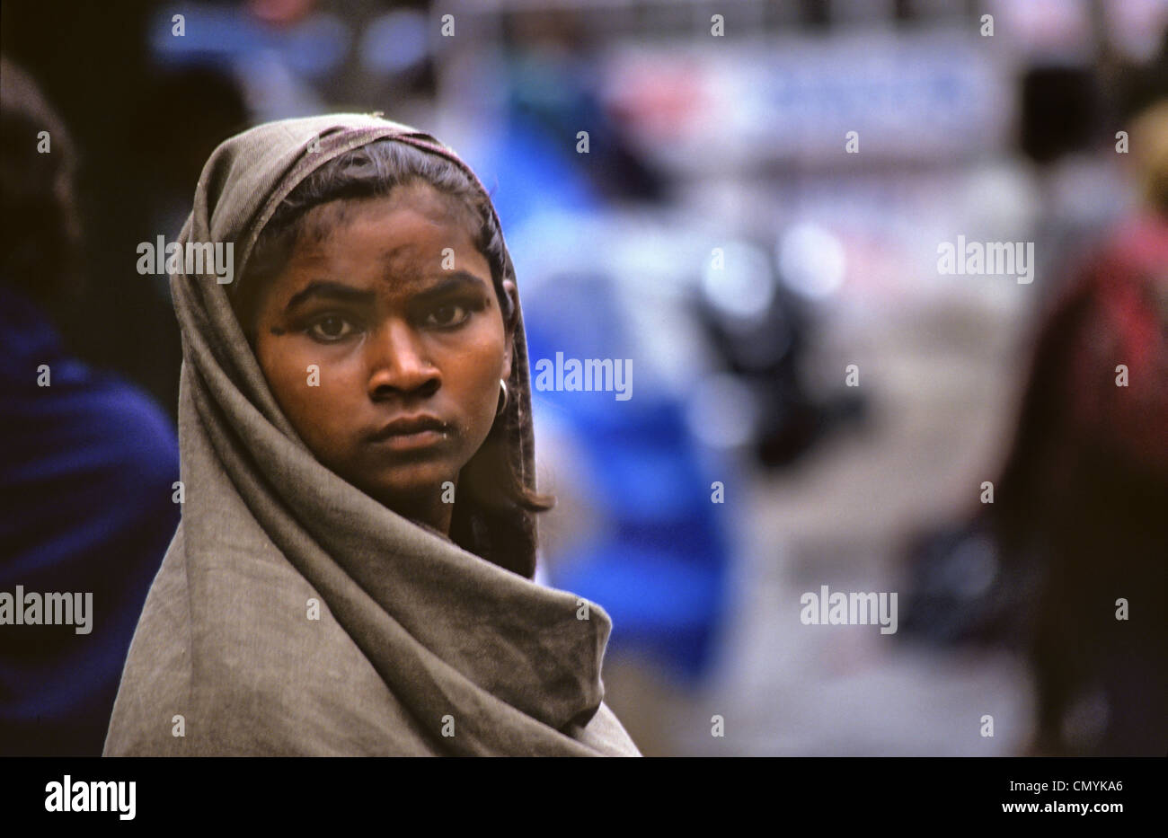 Local woman in India Stock Photo - Alamy