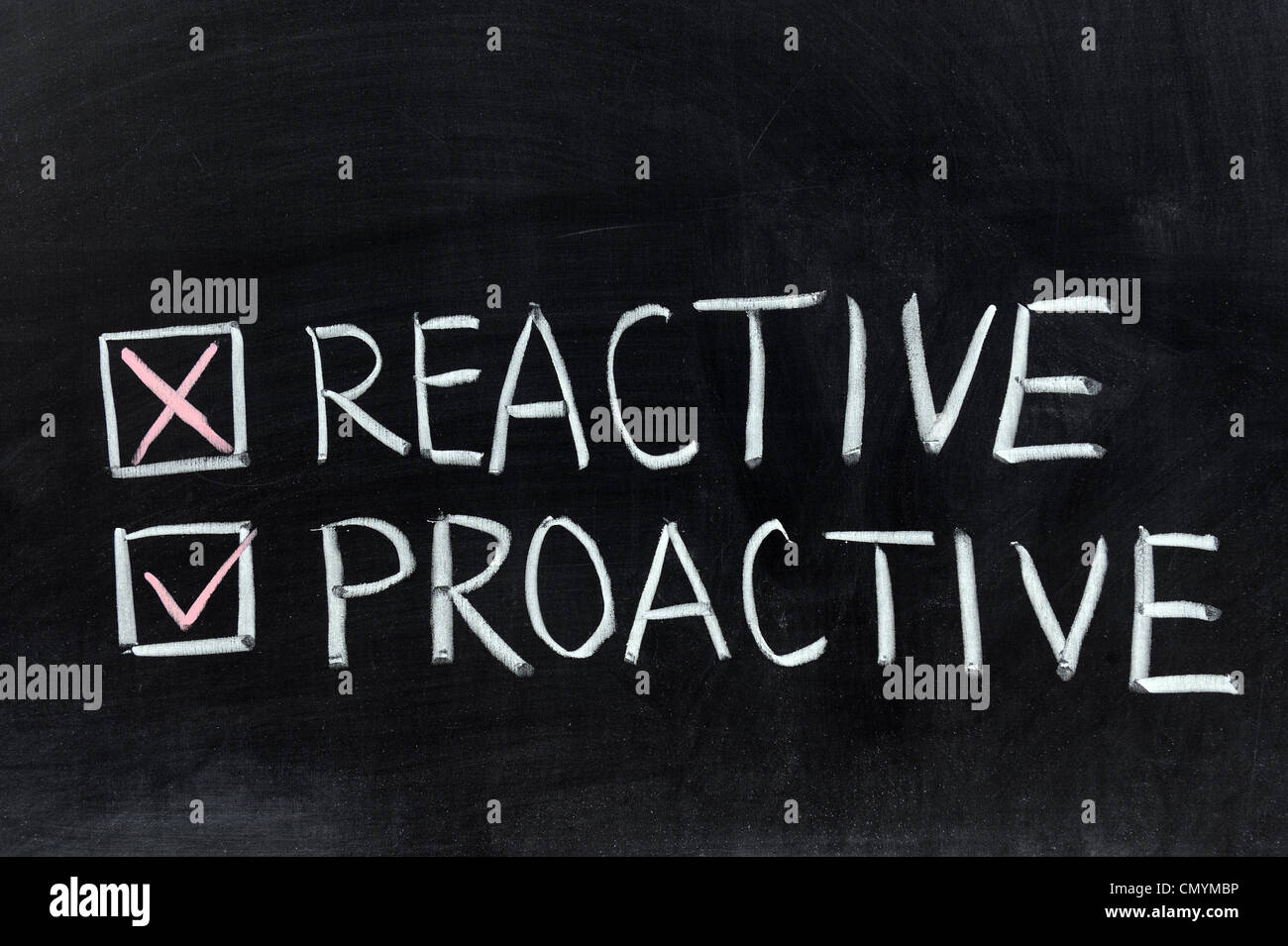 Reactive or proactive hi-res stock photography and images - Alamy