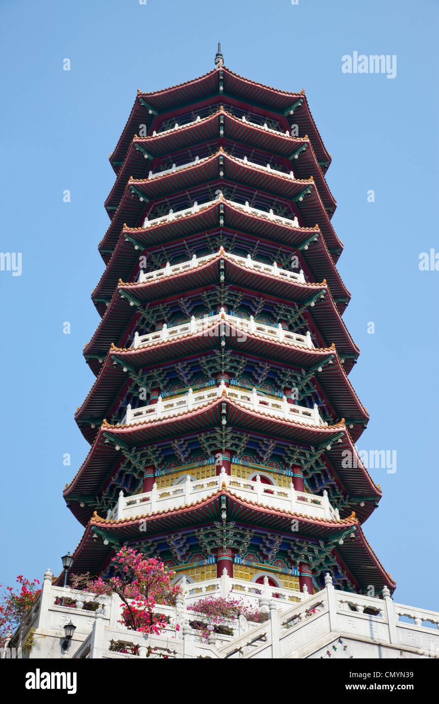 China, Hong Kong, Tsuen Wan, Western Monastery Stock Photo - Alamy