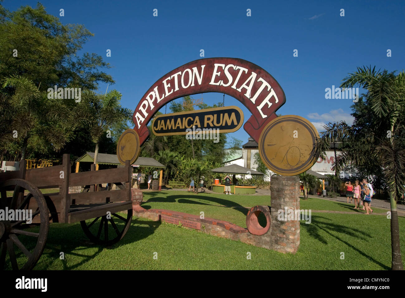 Jamaica Appleton Estate Jamaica Rum factory district St. Elisabeth ...