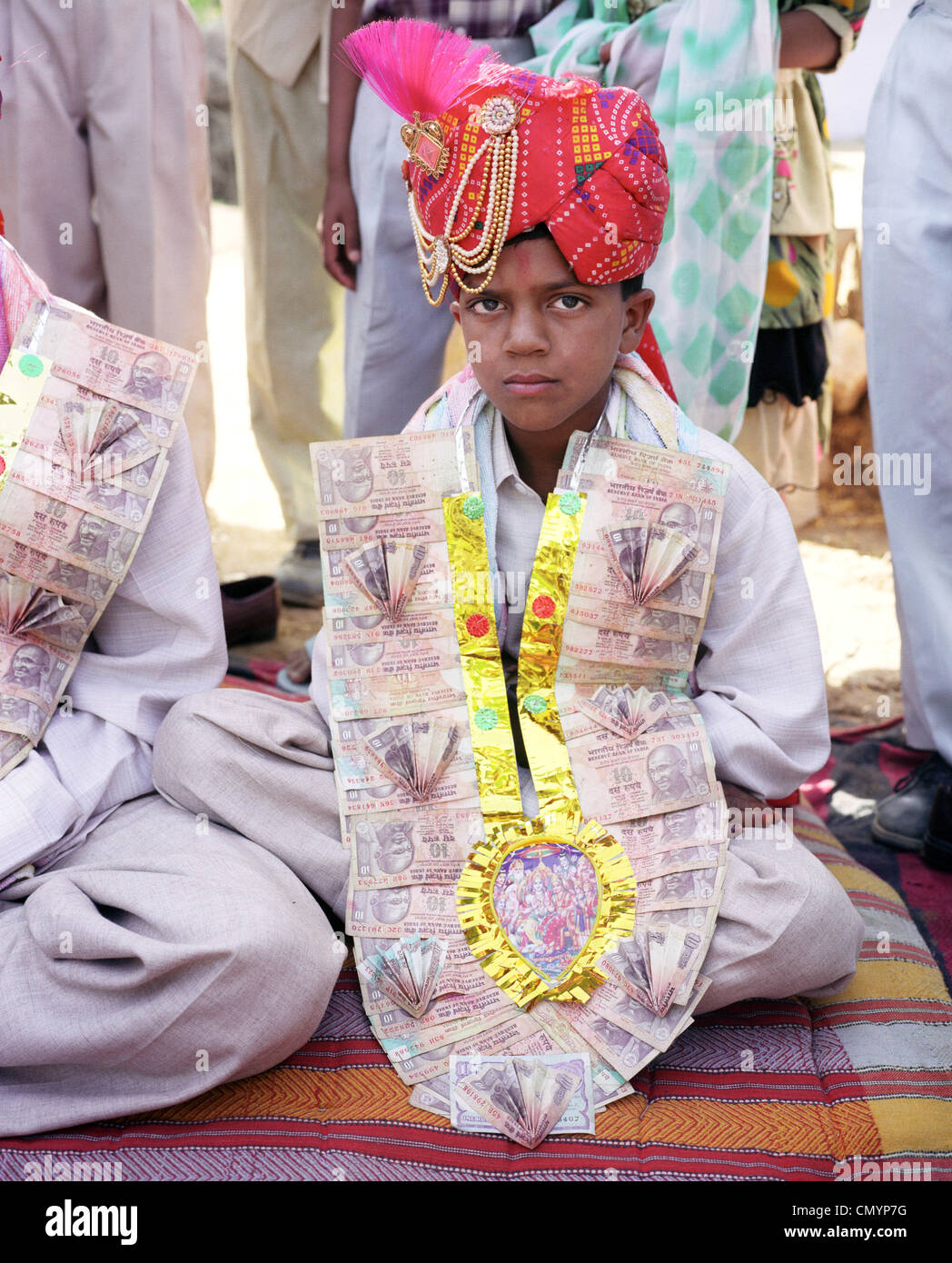 Arranged child wedding in Rajasthan Stock Photo - Alamy