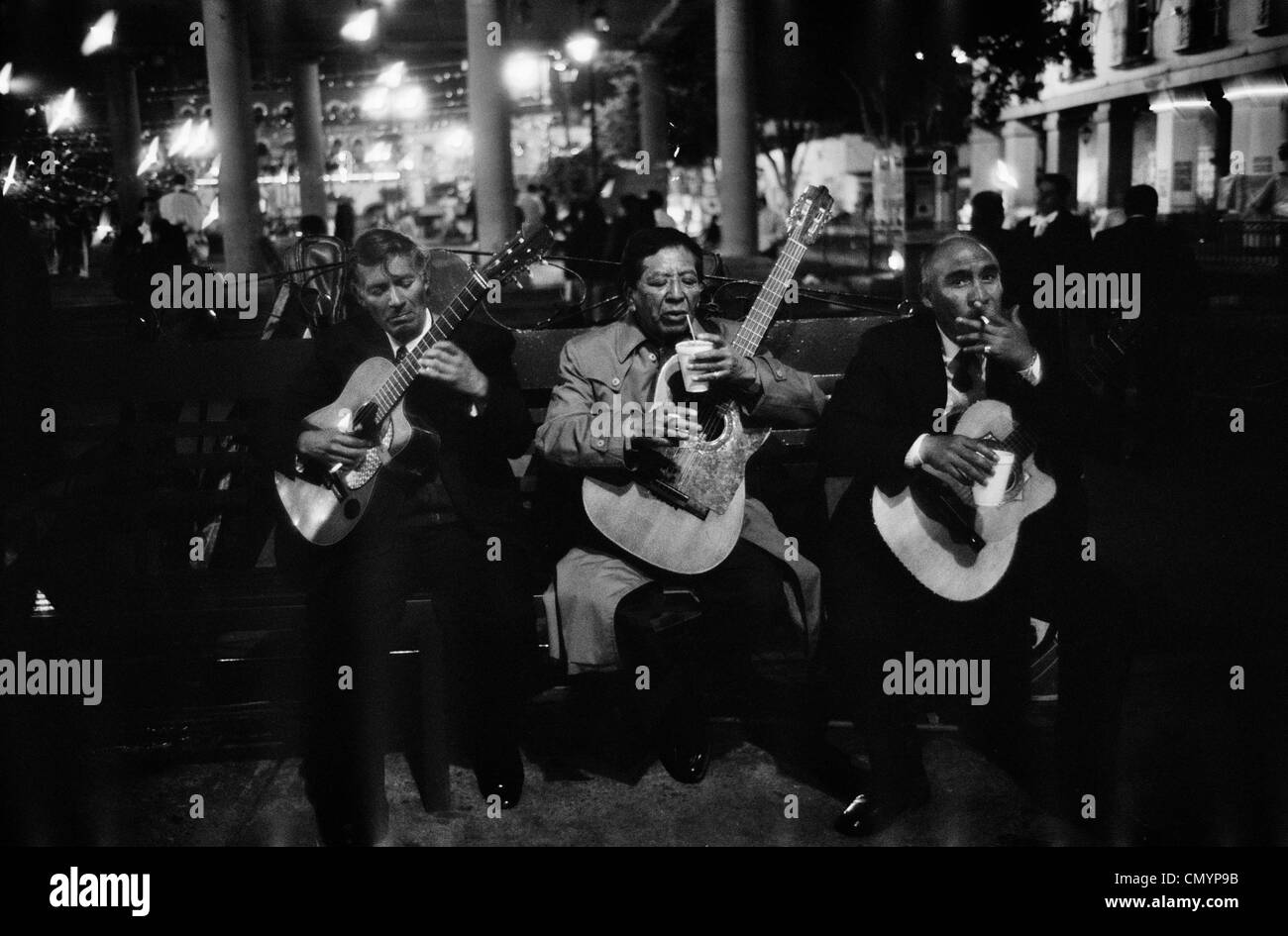 Mexico mariachi band Black and White Stock Photos & Images - Alamy