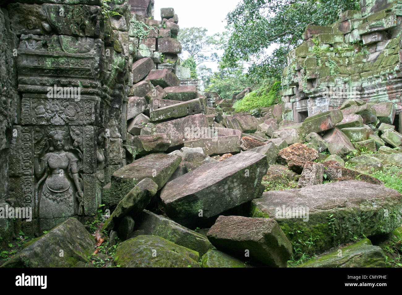 Banteay Prei temple near Angkor Wat, Cambodia Stock Photo - Alamy