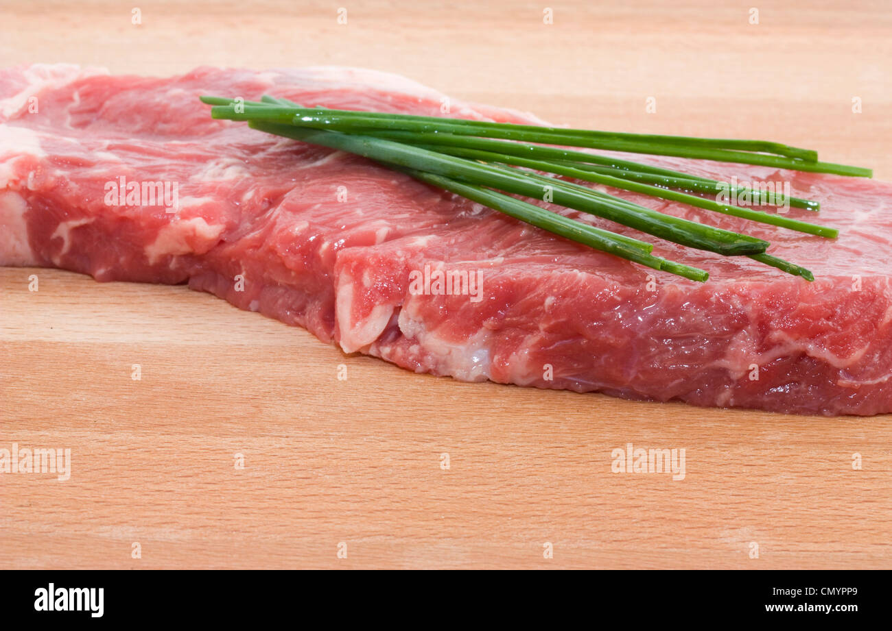 photo of a fresh raw beef ready for cooking Stock Photo - Alamy