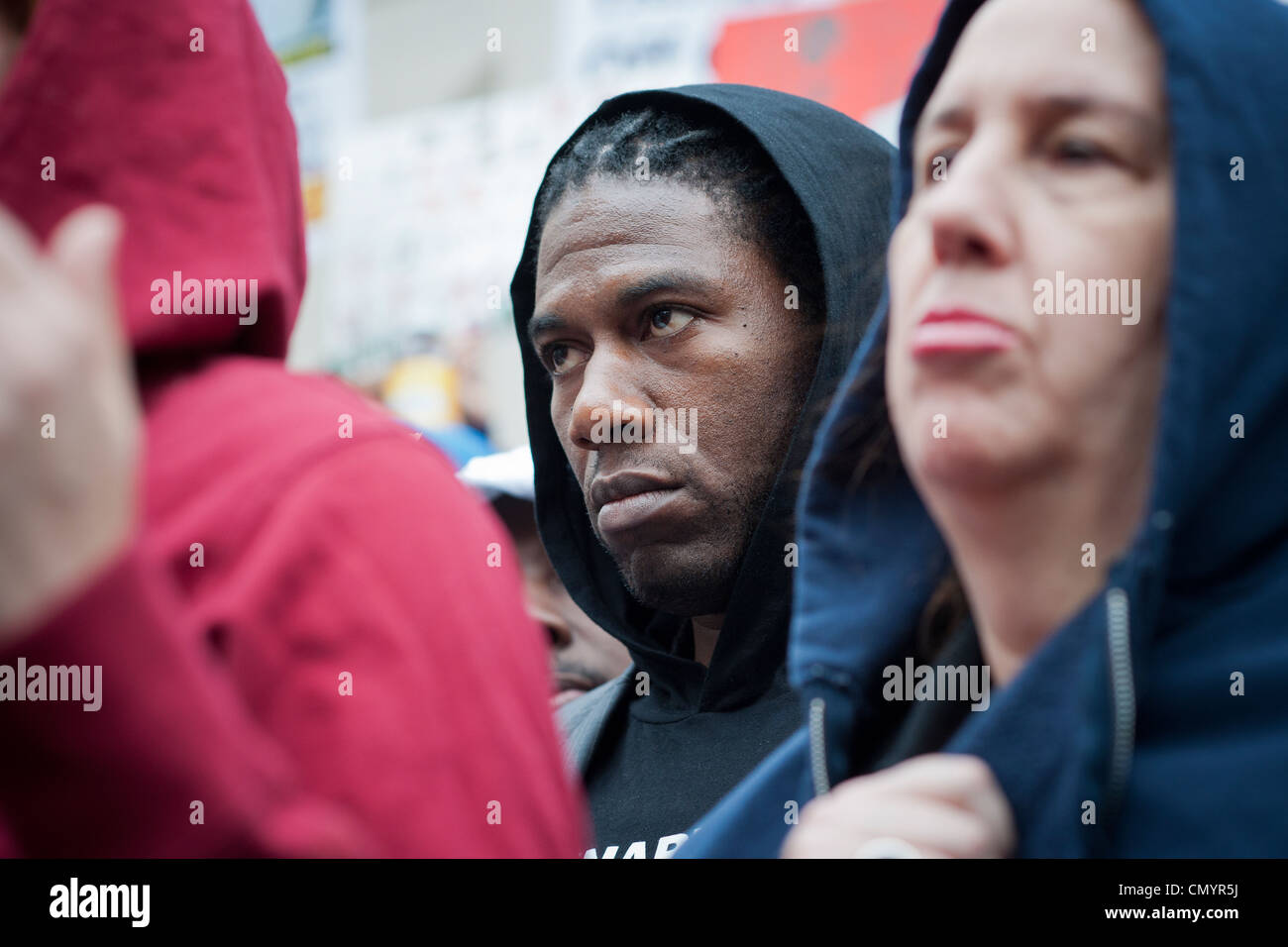NYC Council members rally to condemn the shooting of Trayvon Martin in ...