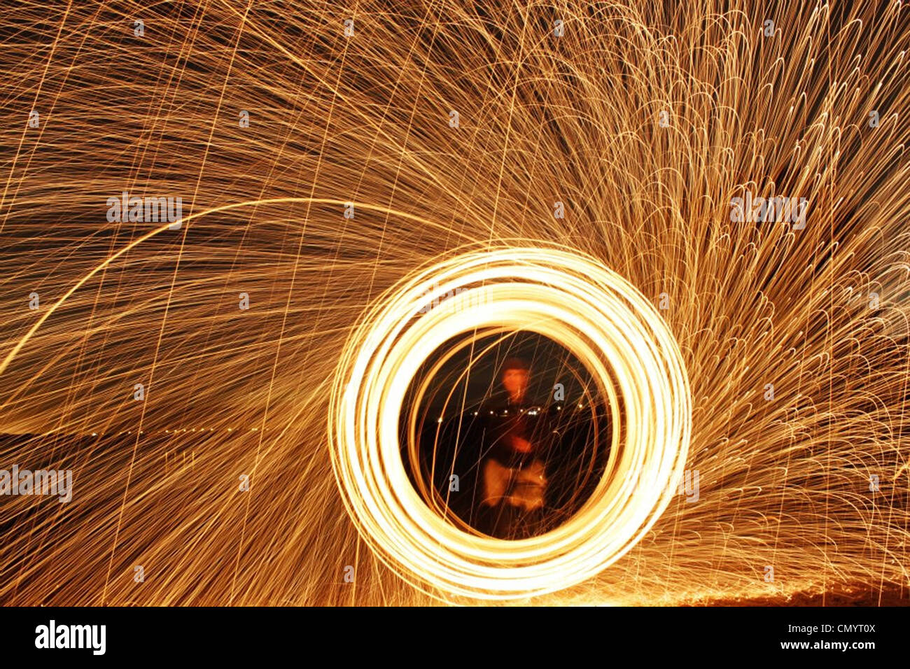 unique spiral orange color Stock Photo - Alamy