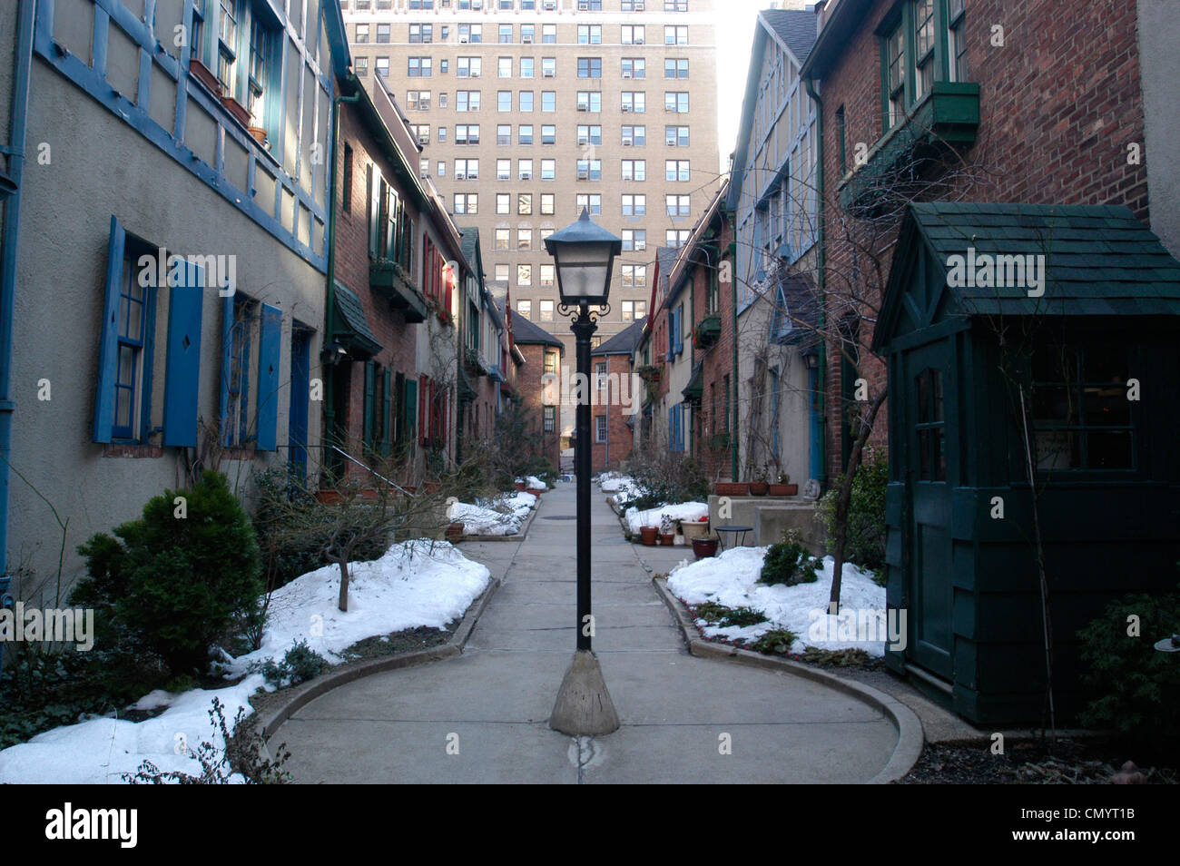 Pomander walk, upper west side hi-res stock photography and images - Alamy