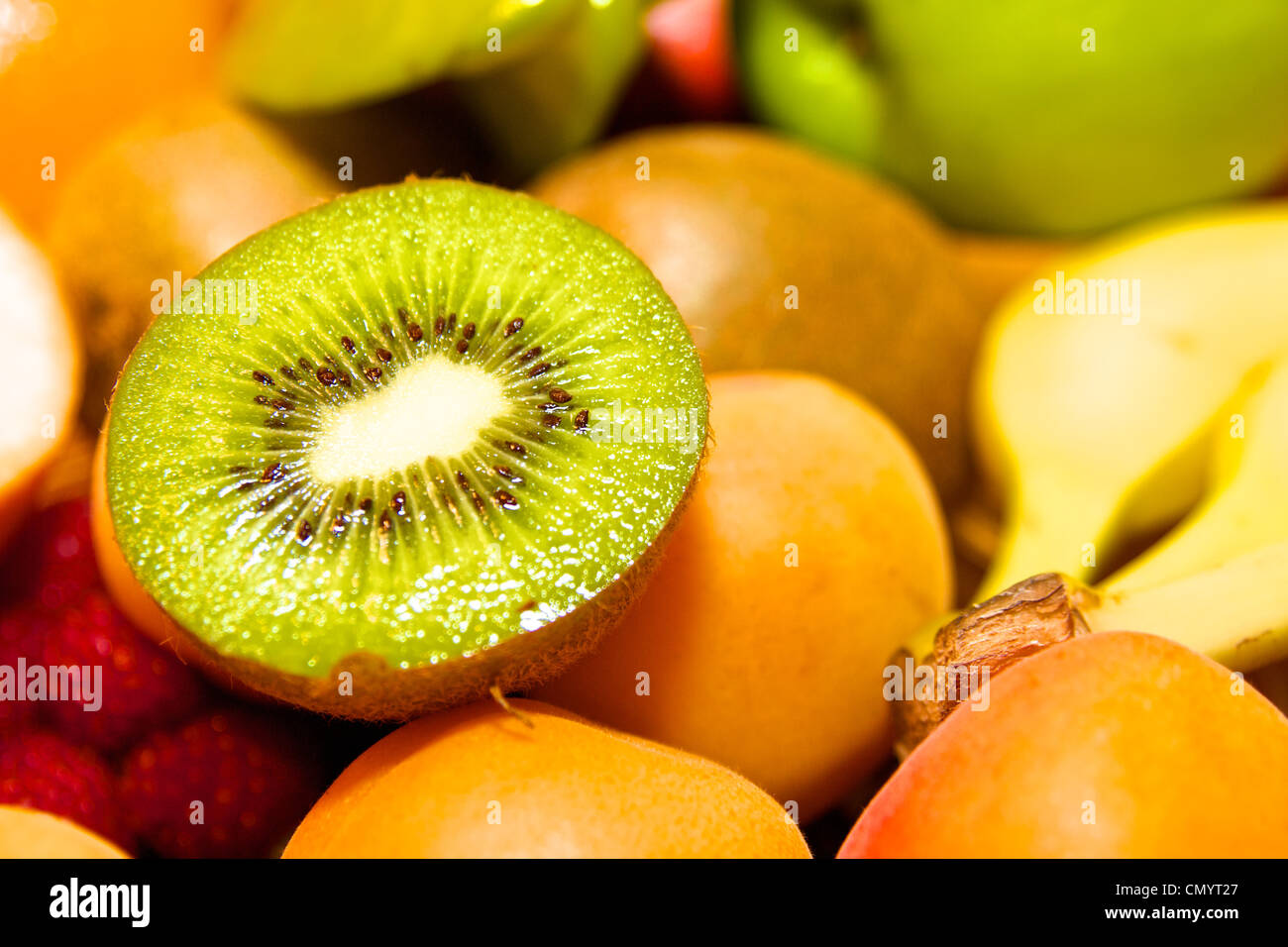 A picture of some fruits Stock Photo - Alamy