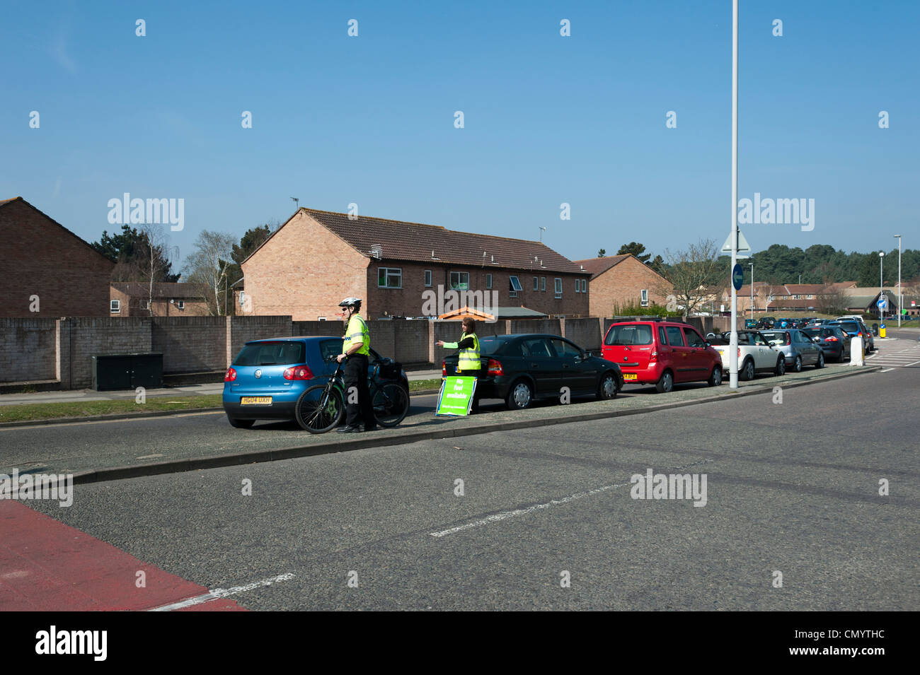 Petrol station police car tanker hi-res stock photography and images ...