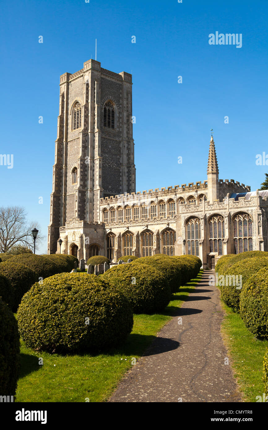 St Peter and St Paul's Church, Lavenham, Suffolk, UK Stock Photo - Alamy