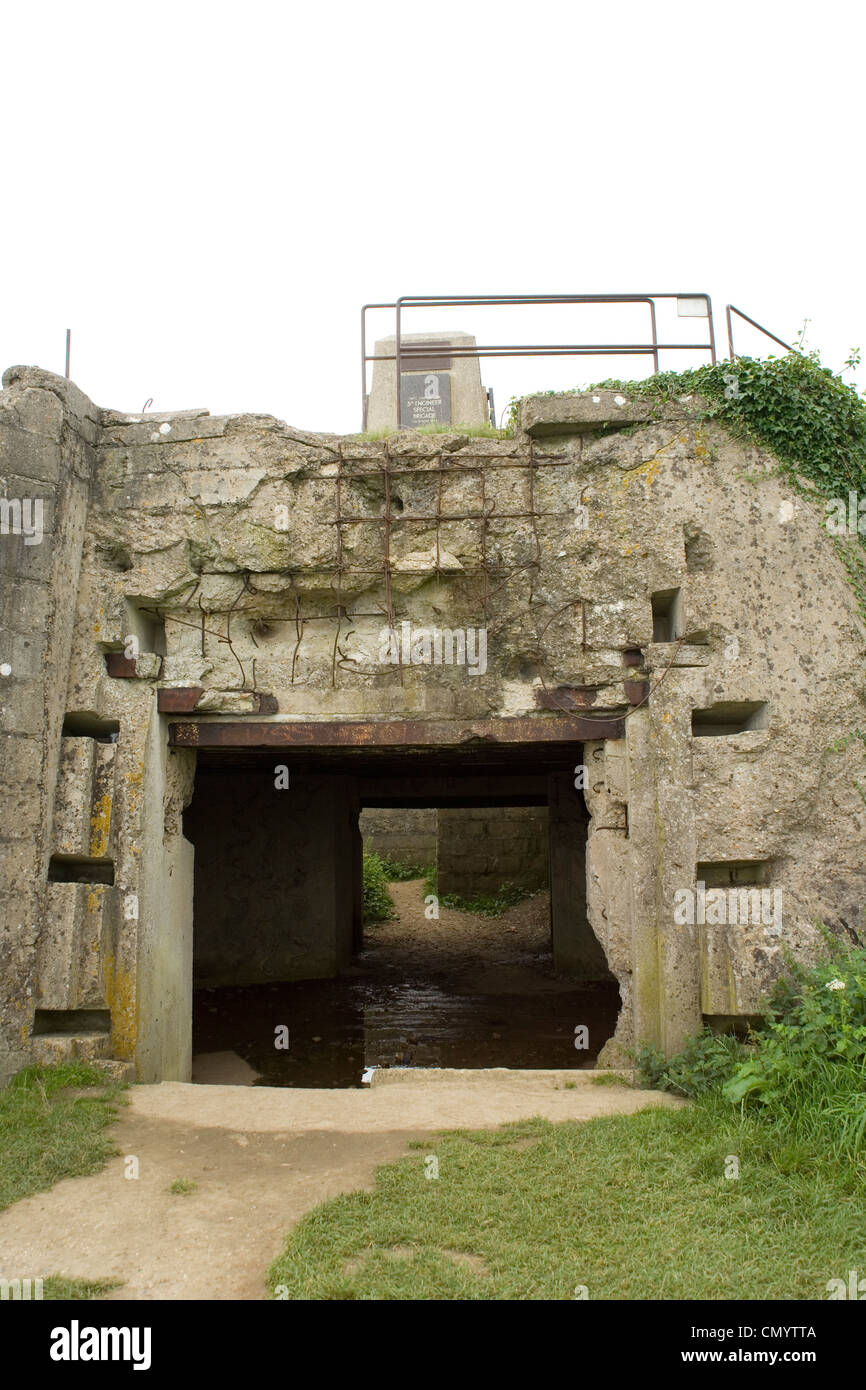5th Engineer Special Brigade Memorial remembering the D Day dead sited ...
