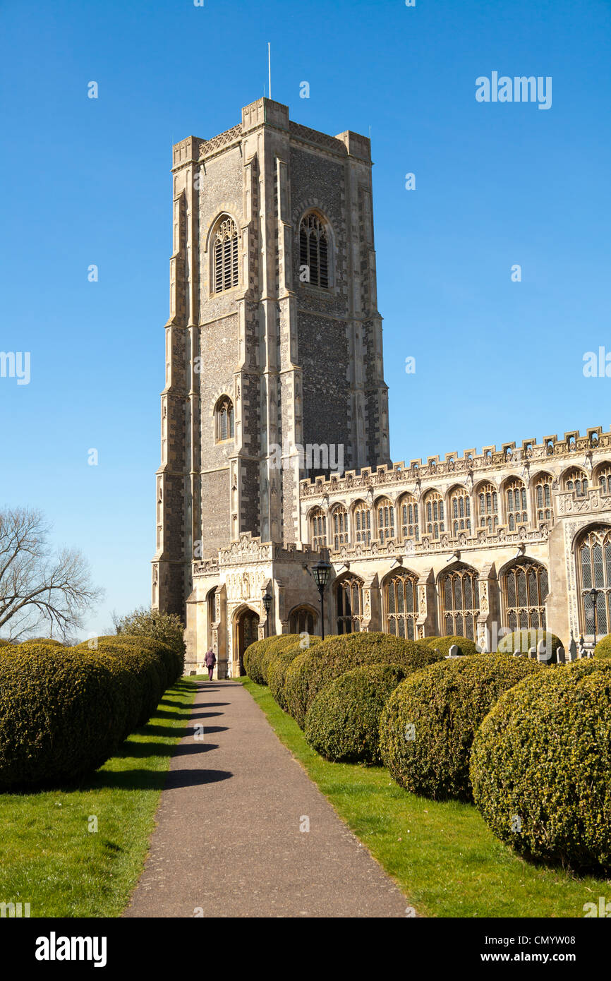 St Peter and St Paul's Church, Lavenham, Suffolk, UK Stock Photo - Alamy