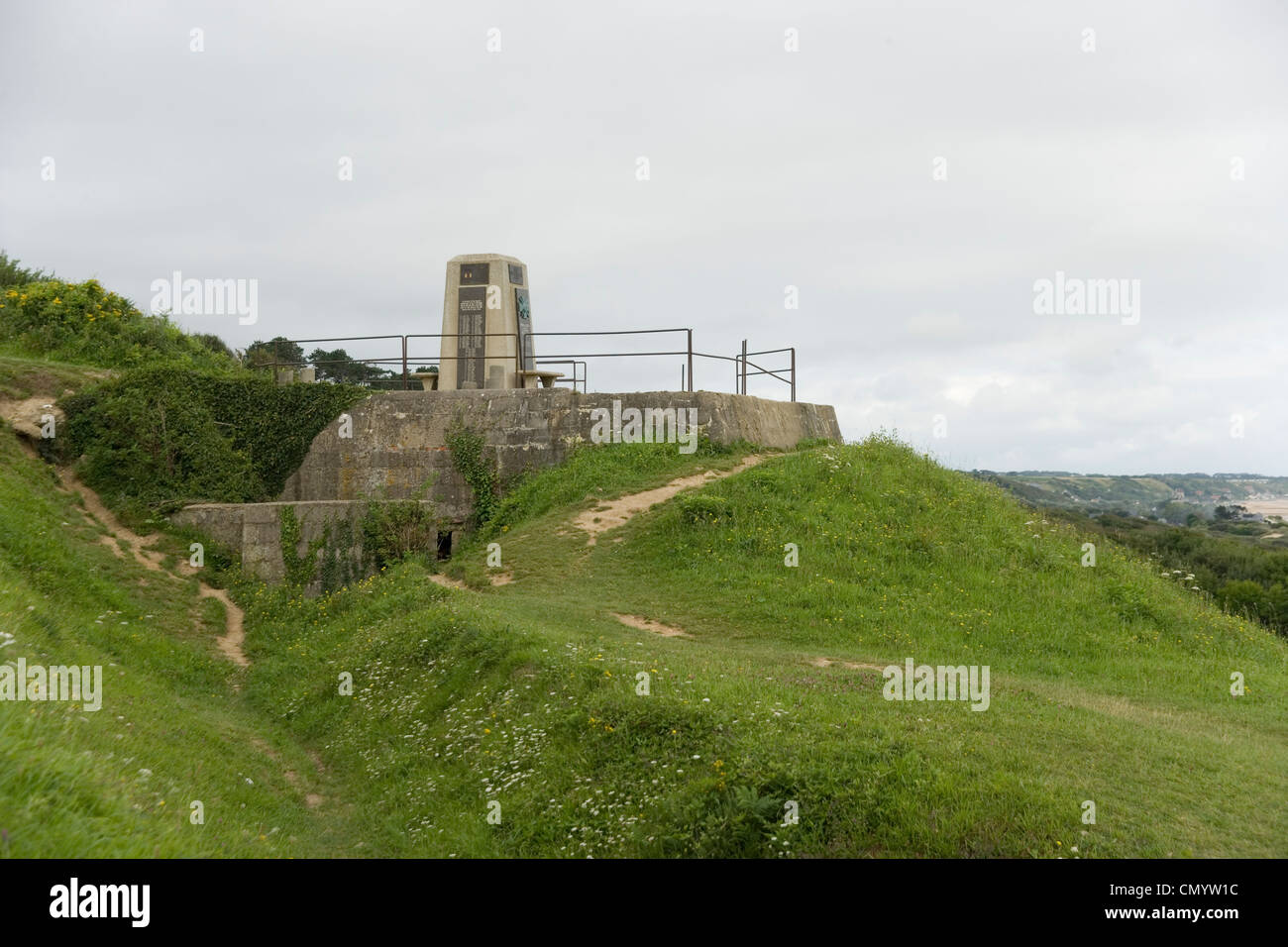 5th Engineer Special Brigade Memorial remembering the D Day dead sited ...