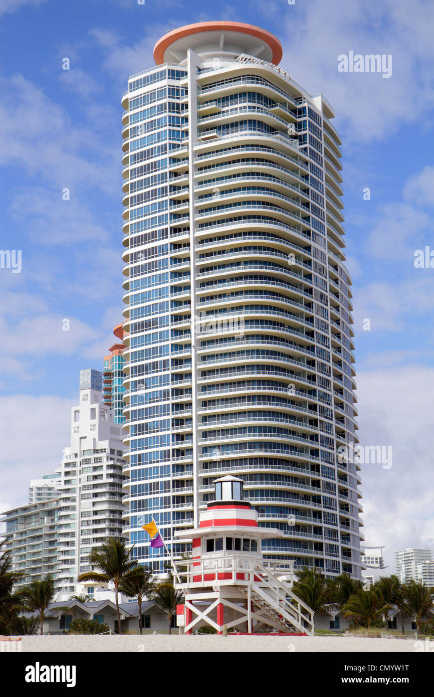 Miami Beach Florida,high rise,condominium residential apartment ...