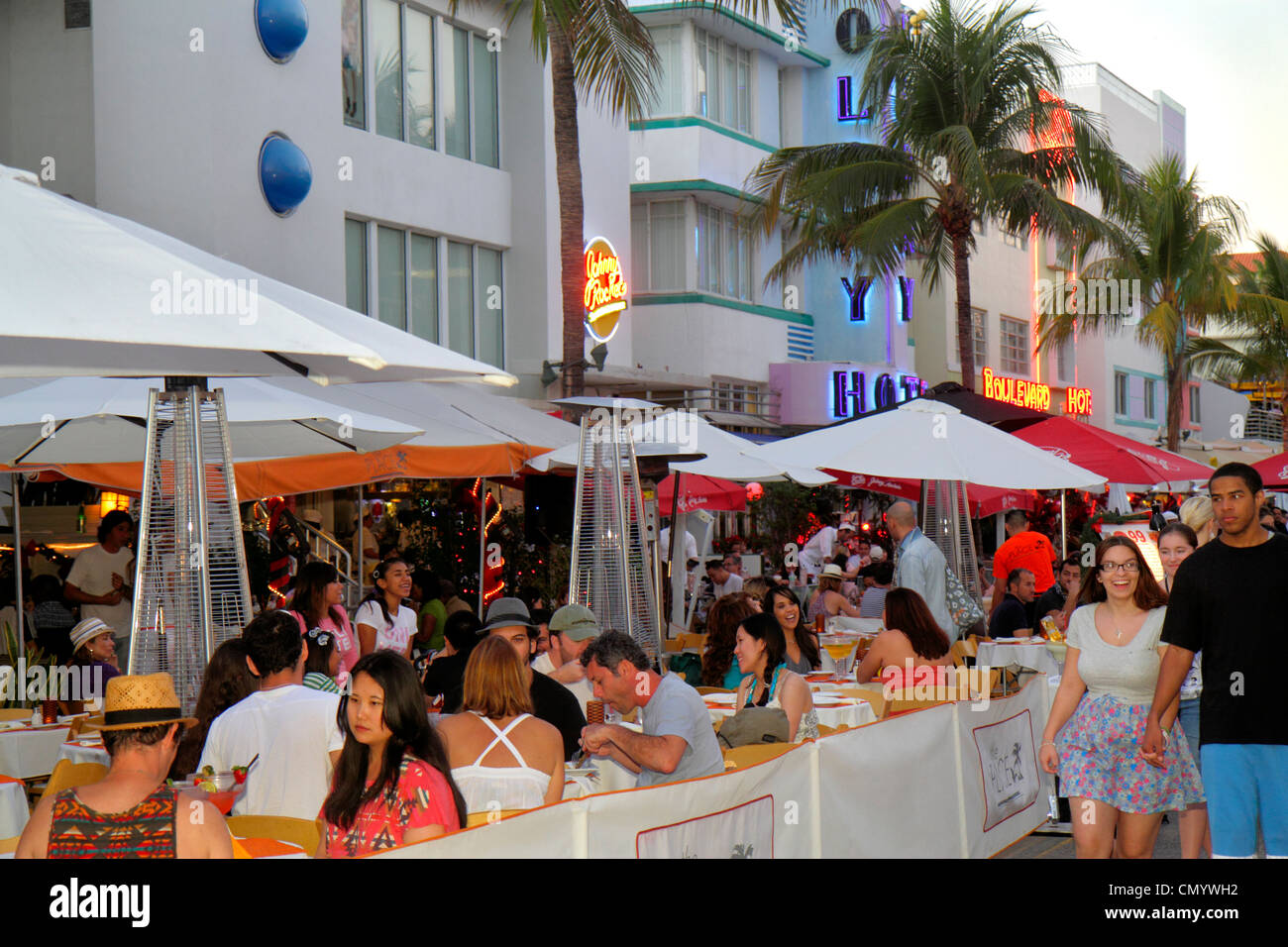 Miami Beach Florida,Ocean Drive,Art Deco Historic District,hotels ...
