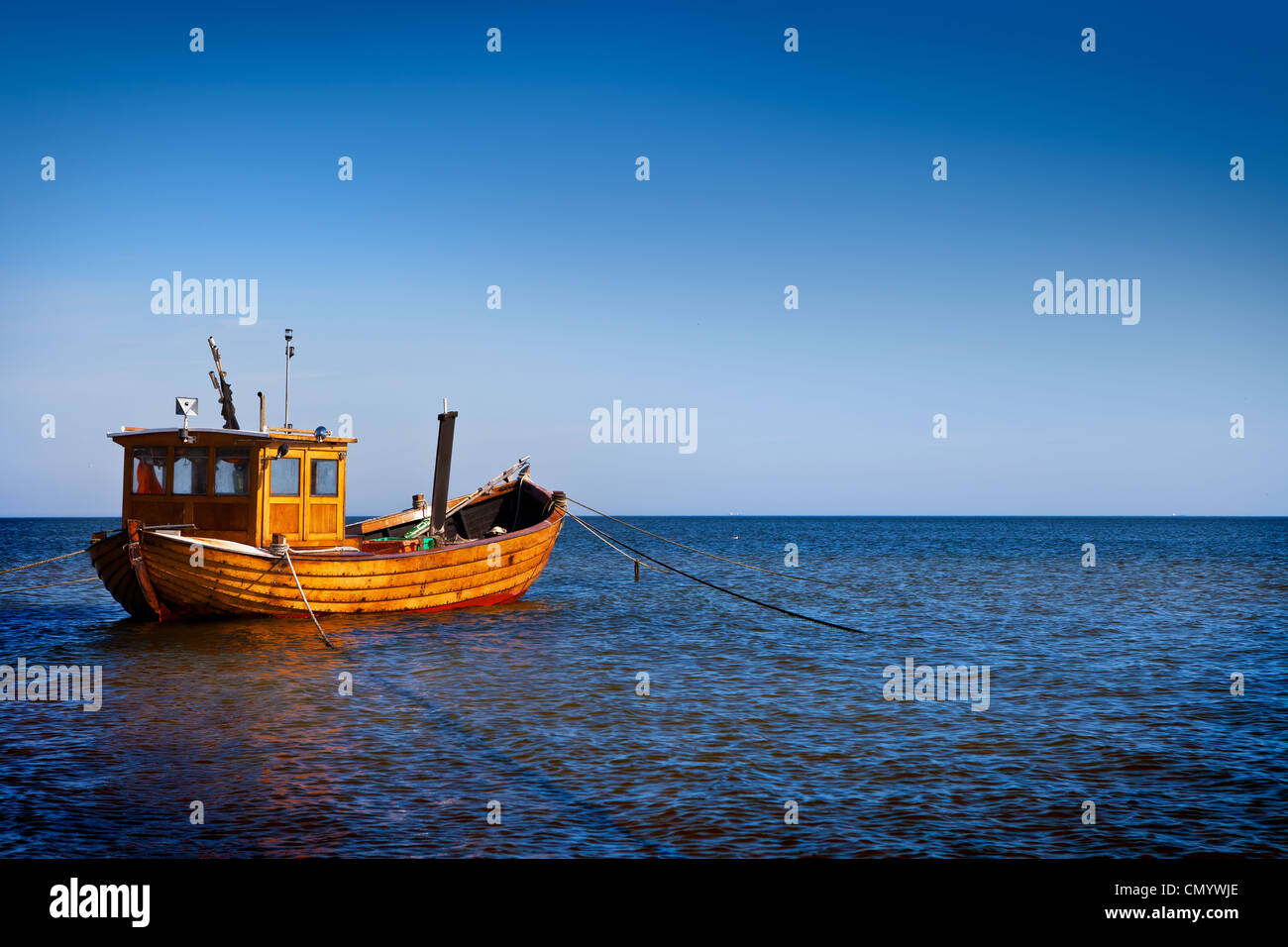 Fishing boat floating hi-res stock photography and images - Alamy