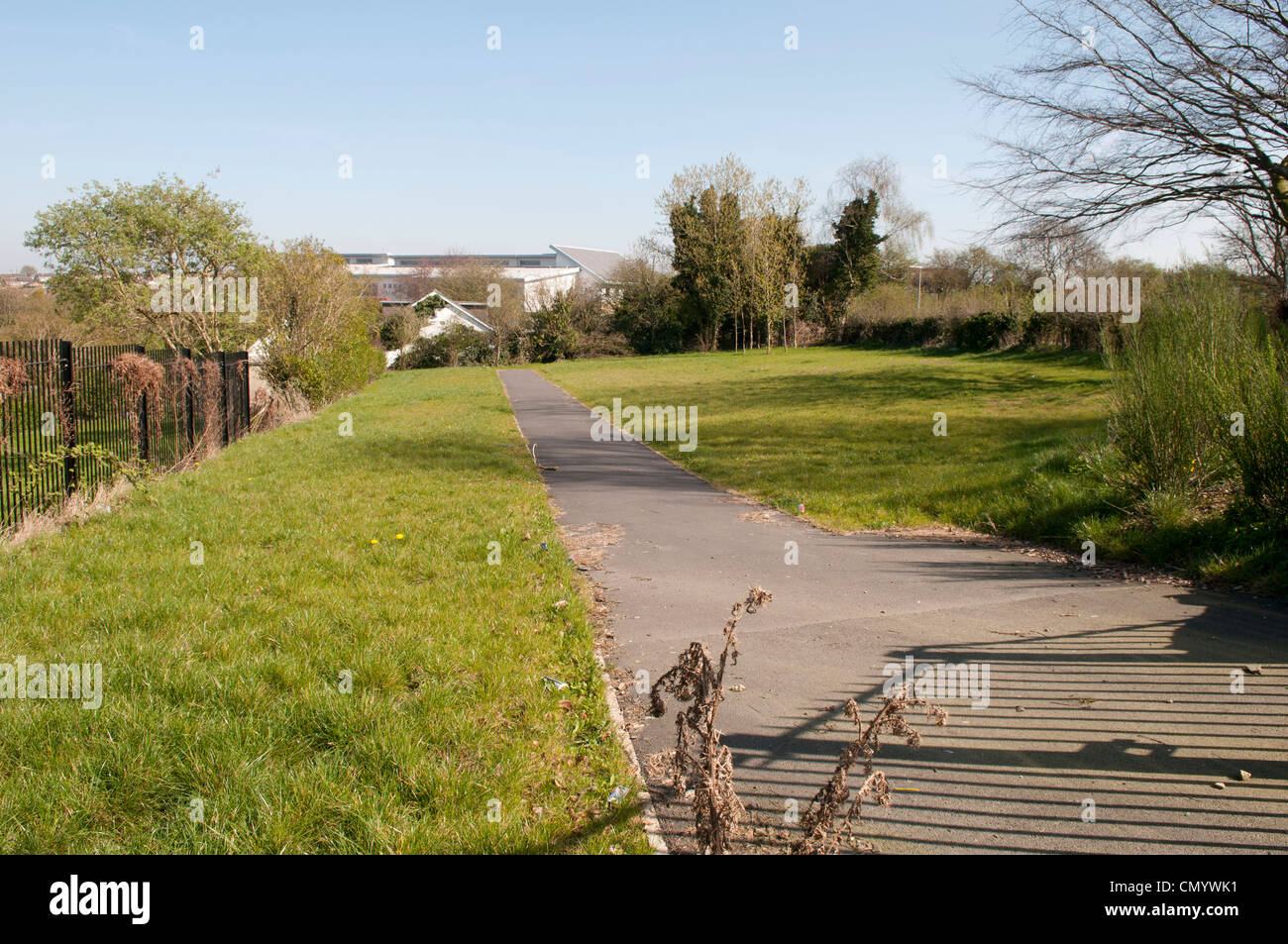 New empty graveyard; Saint Mary's church, Kippax Stock Photo - Alamy