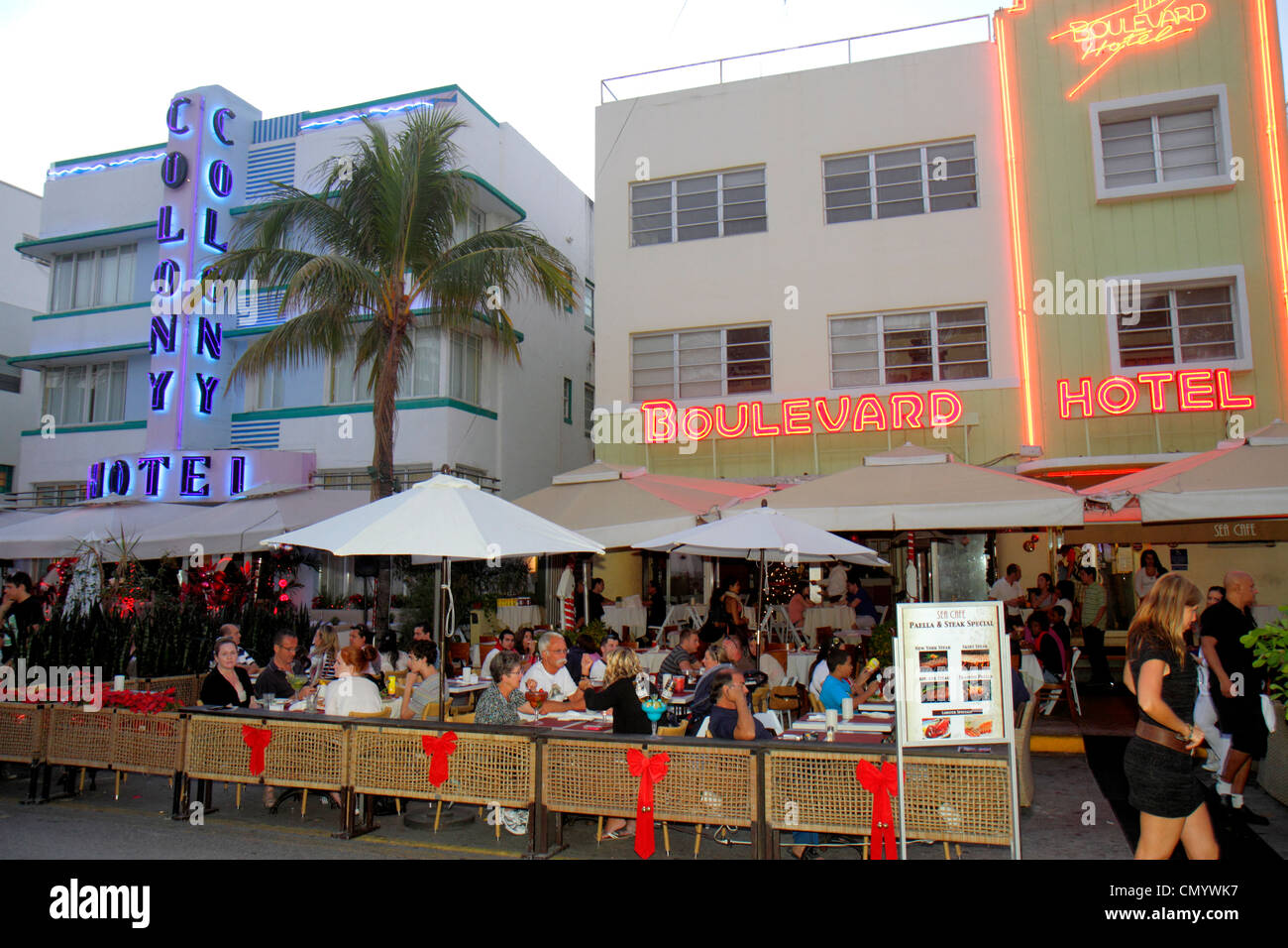 Miami Beach Florida,Ocean Drive,Art Deco Historic District,hotels ...