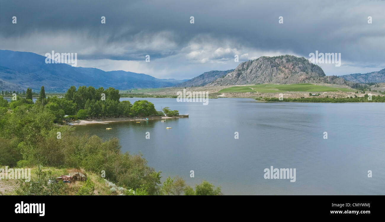 Lake Osoyoos, Osoyoos, BC Stock Photo - Alamy