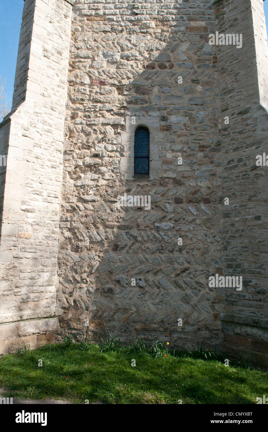 Saint Mary's church, Kippax Stock Photo - Alamy