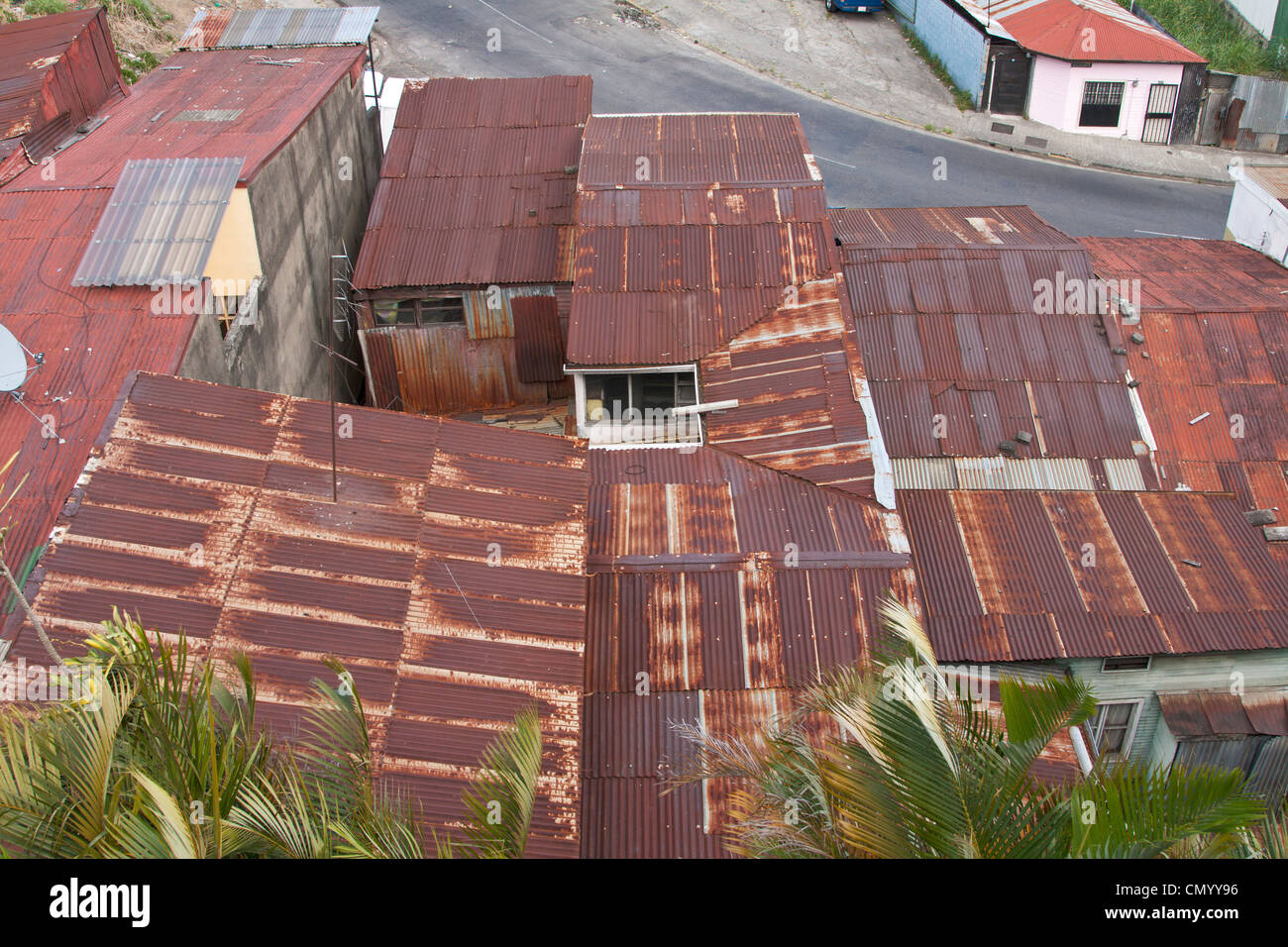 Slum area of San Jose, Costa Rica Stock Photo - Alamy