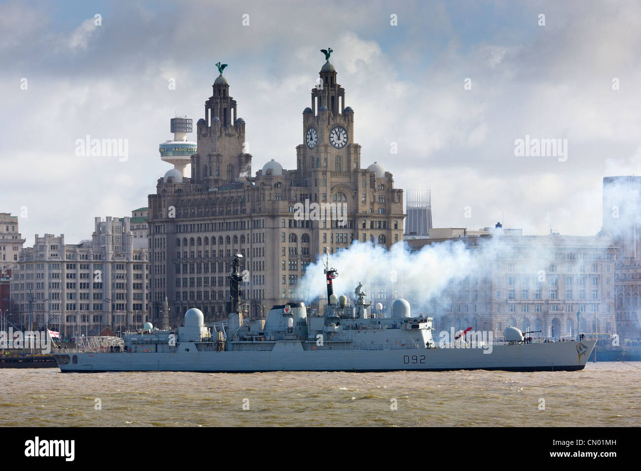Hms Liverpool Royal Navy Type High Resolution Stock Photography and ...